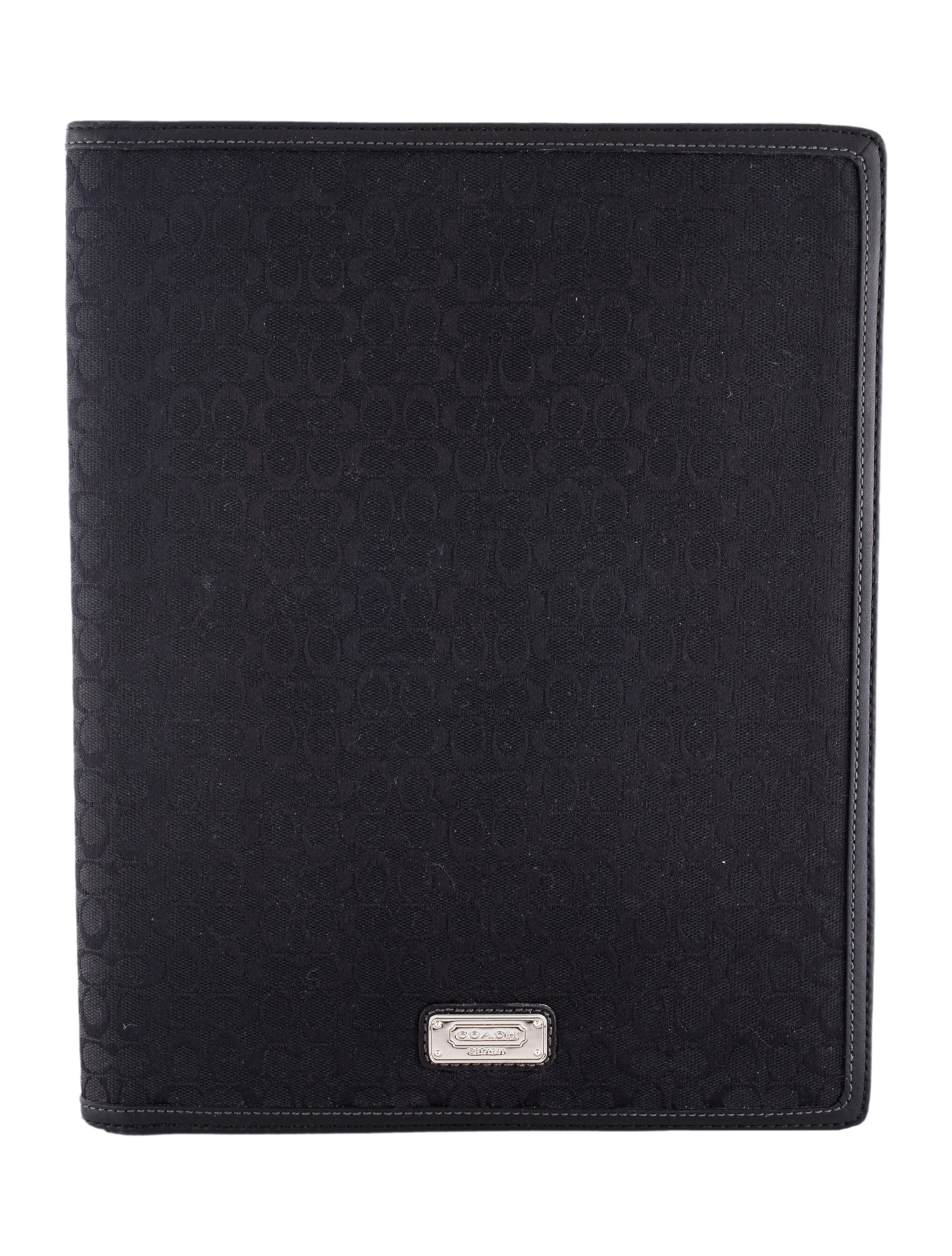 Coach Coach Notebook Cover - Black Other, Accessories - CCH21144 | The ...