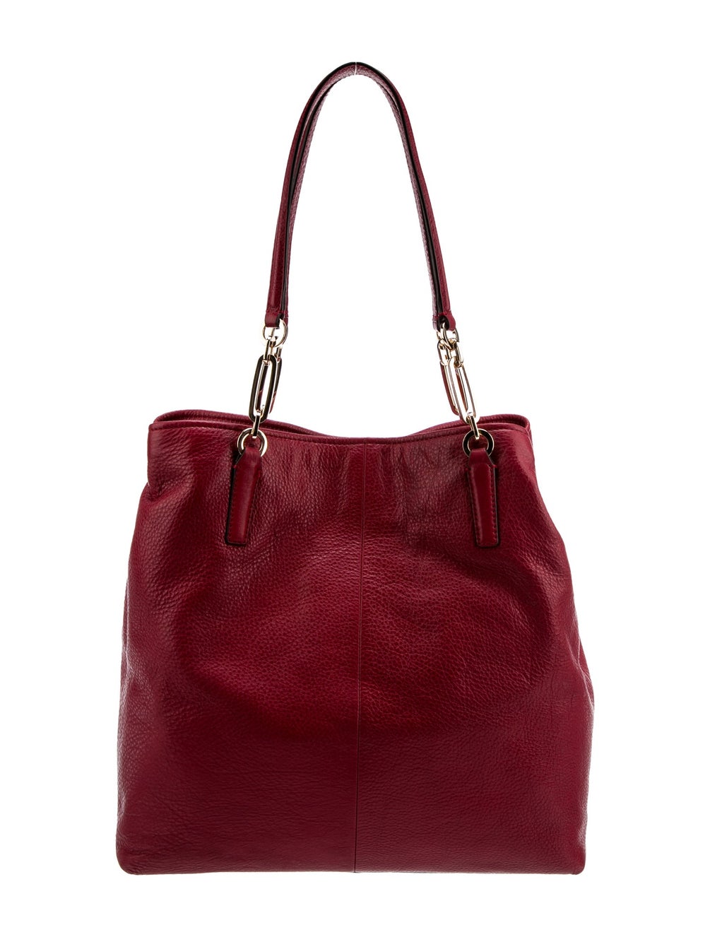 Coach Large Leather Tote - Red Totes, Handbags - CCH43809 | The RealReal