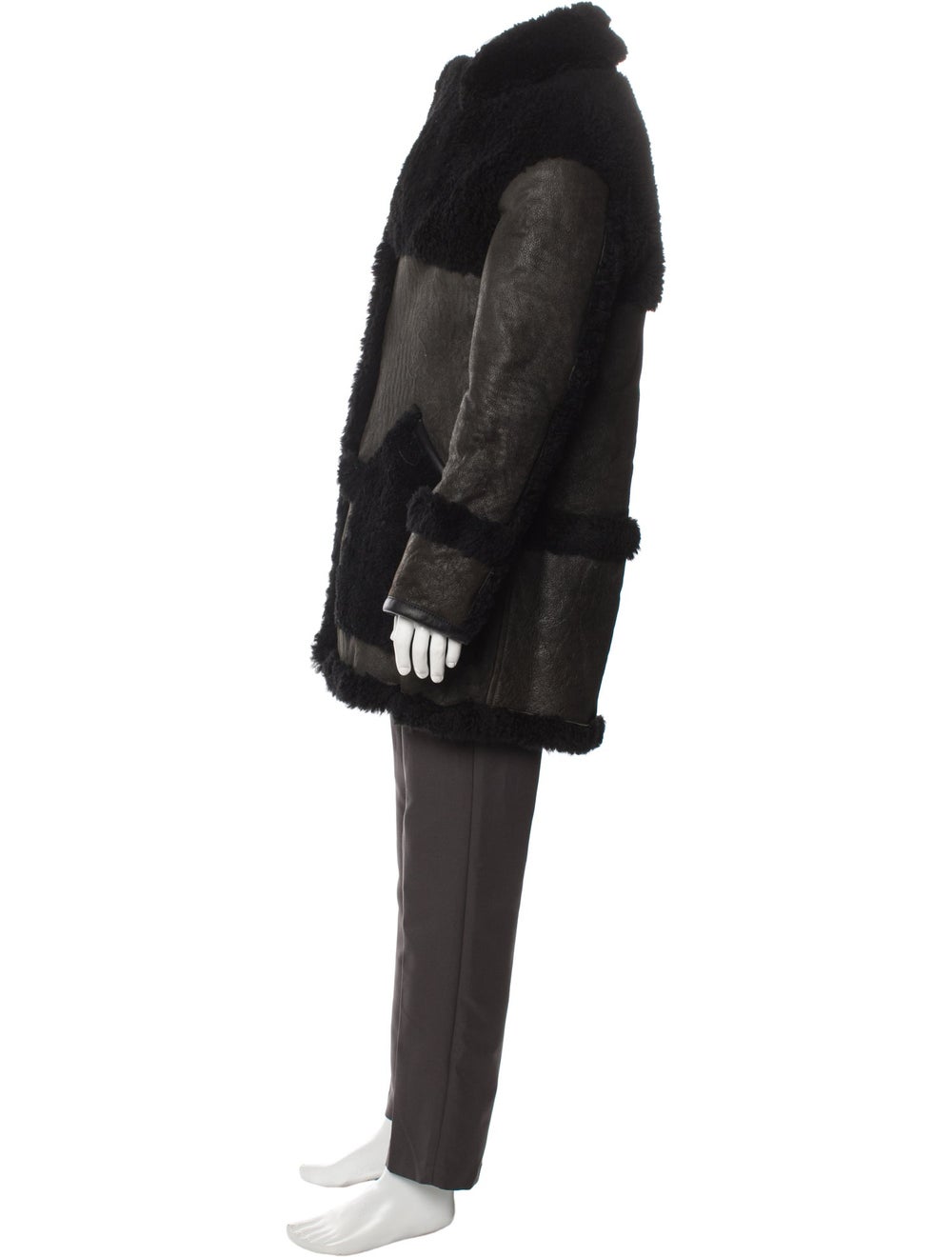 Coach Shearling Overcoat - Gem