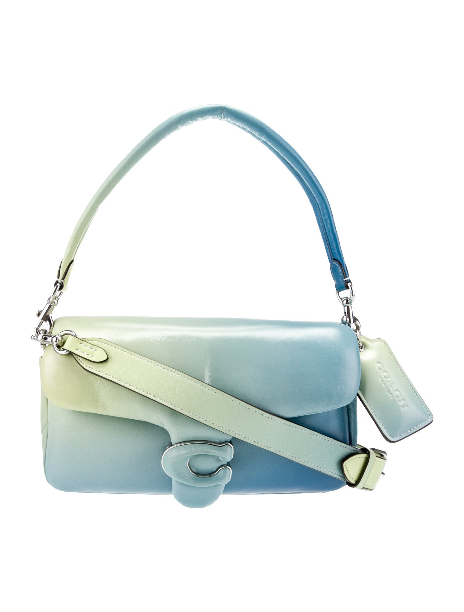 Coach Leather Shoulder Bag - Blue Shoulder Bags, Handbags - CCH47583 ...