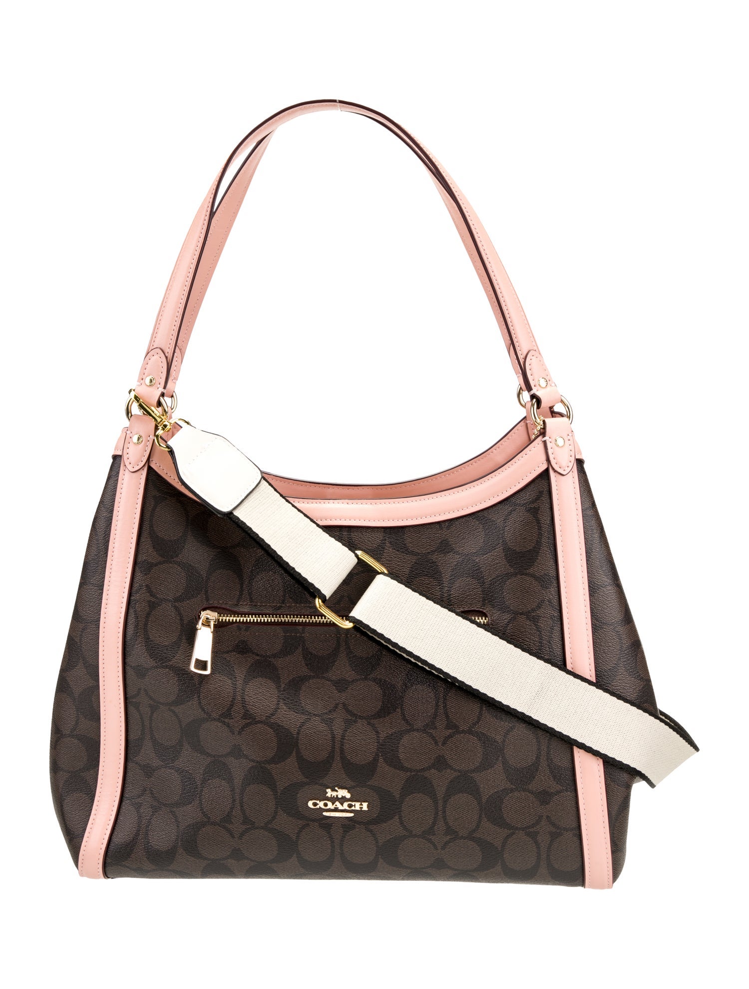 Coach Leather Shoulder Bag - Brown Shoulder Bags, Handbags - CCH48757 ...