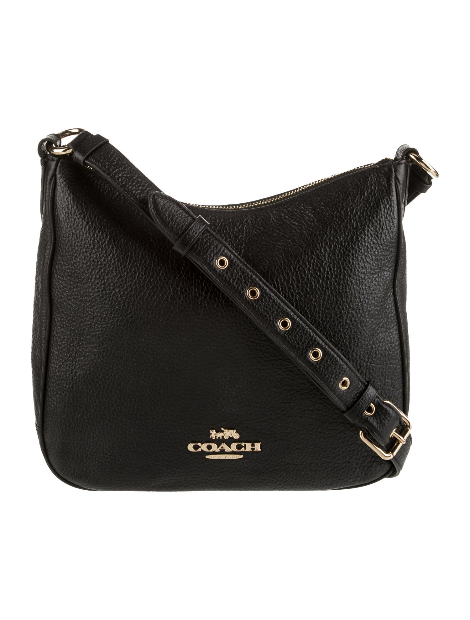 Coach Leather Crossbody Bag - Black Crossbody Bags, Handbags - CCH49613 ...