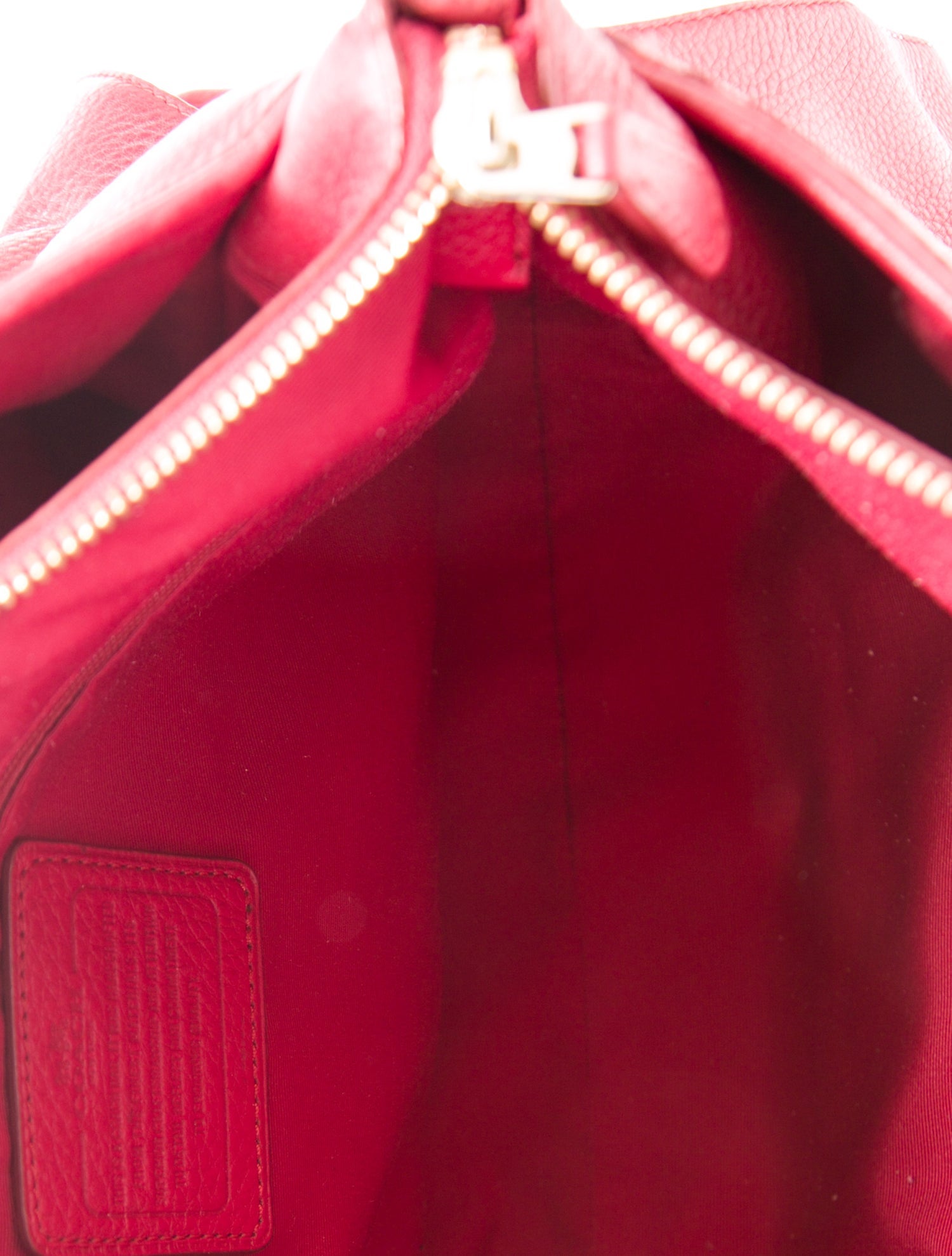 Coach Leather Tote - Red Totes, Handbags - CCH50129 | The RealReal