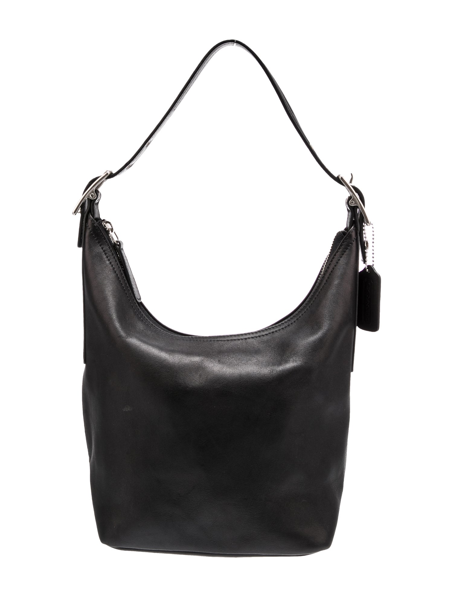 Coach Leather Shoulder Bag - Black Shoulder Bags, Handbags - CCH50166 ...