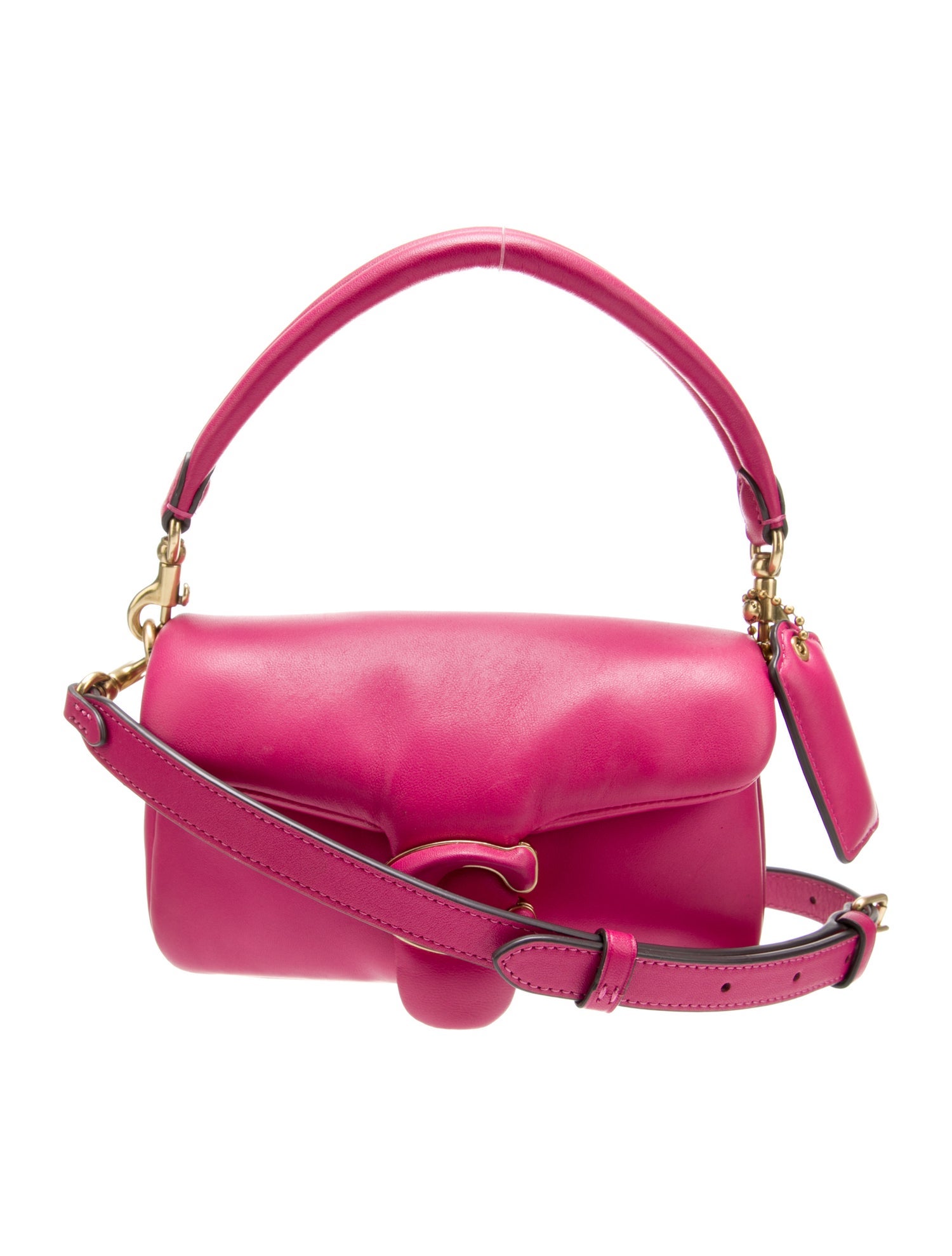 Coach Leather Crossbody Bag - Pink Crossbody Bags, Handbags - CCH50391 ...