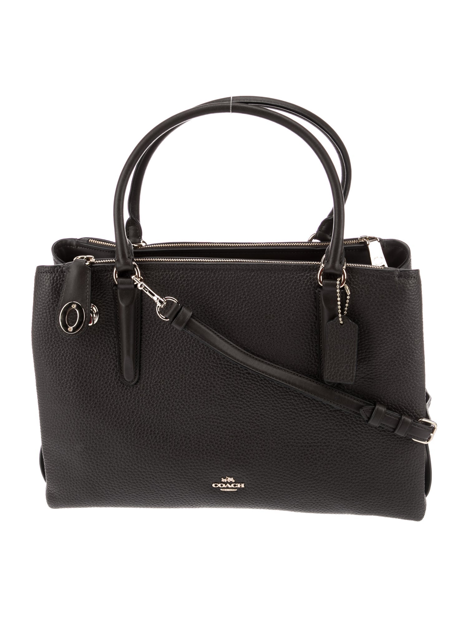 Coach Leather Handle Bag - Brown Handle Bags, Handbags - CCH50587 | The ...