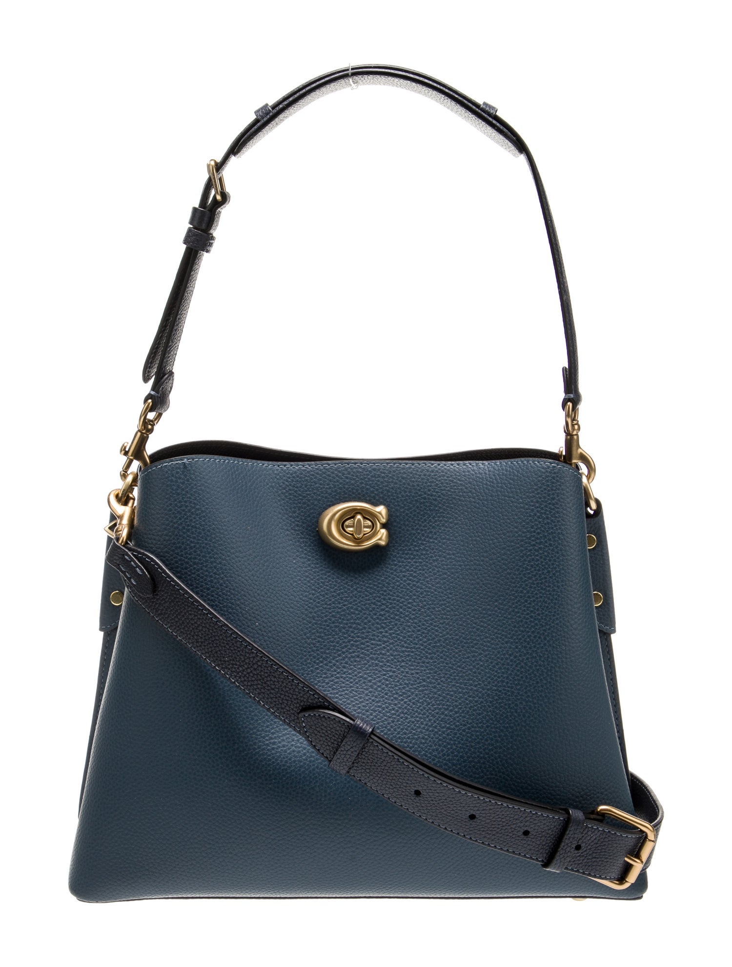 Coach Leather Shoulder Bag - Blue Shoulder Bags, Handbags - CCH50654 ...