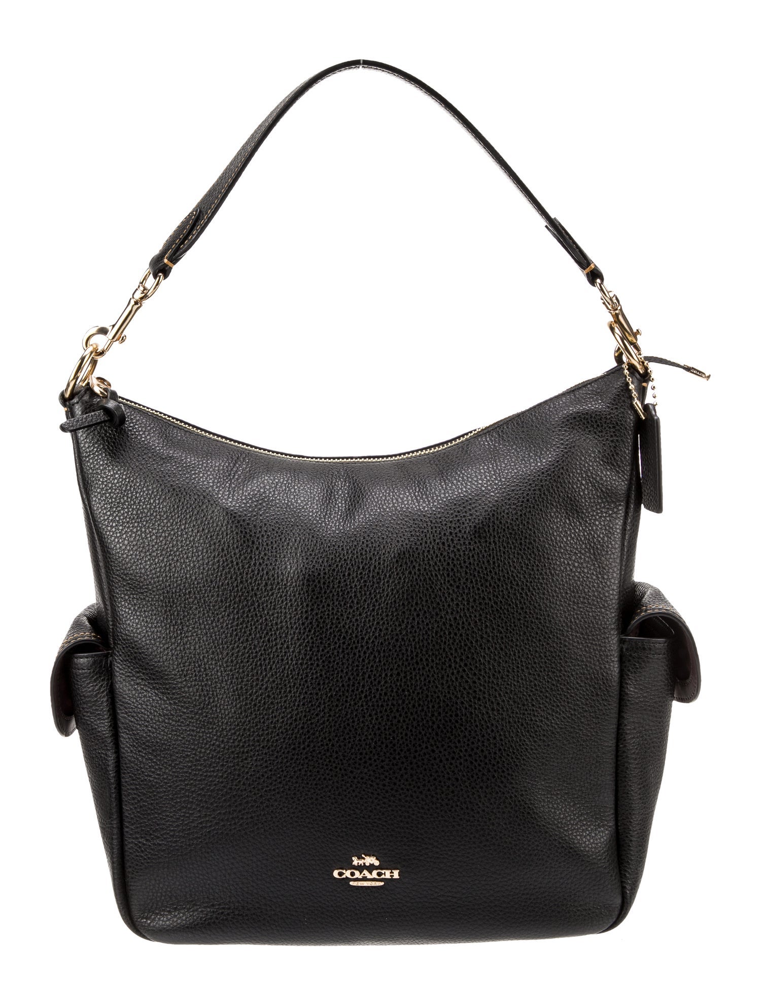 Coach Leather Hobo - Black Hobos, Handbags - CCH50753 | The RealReal