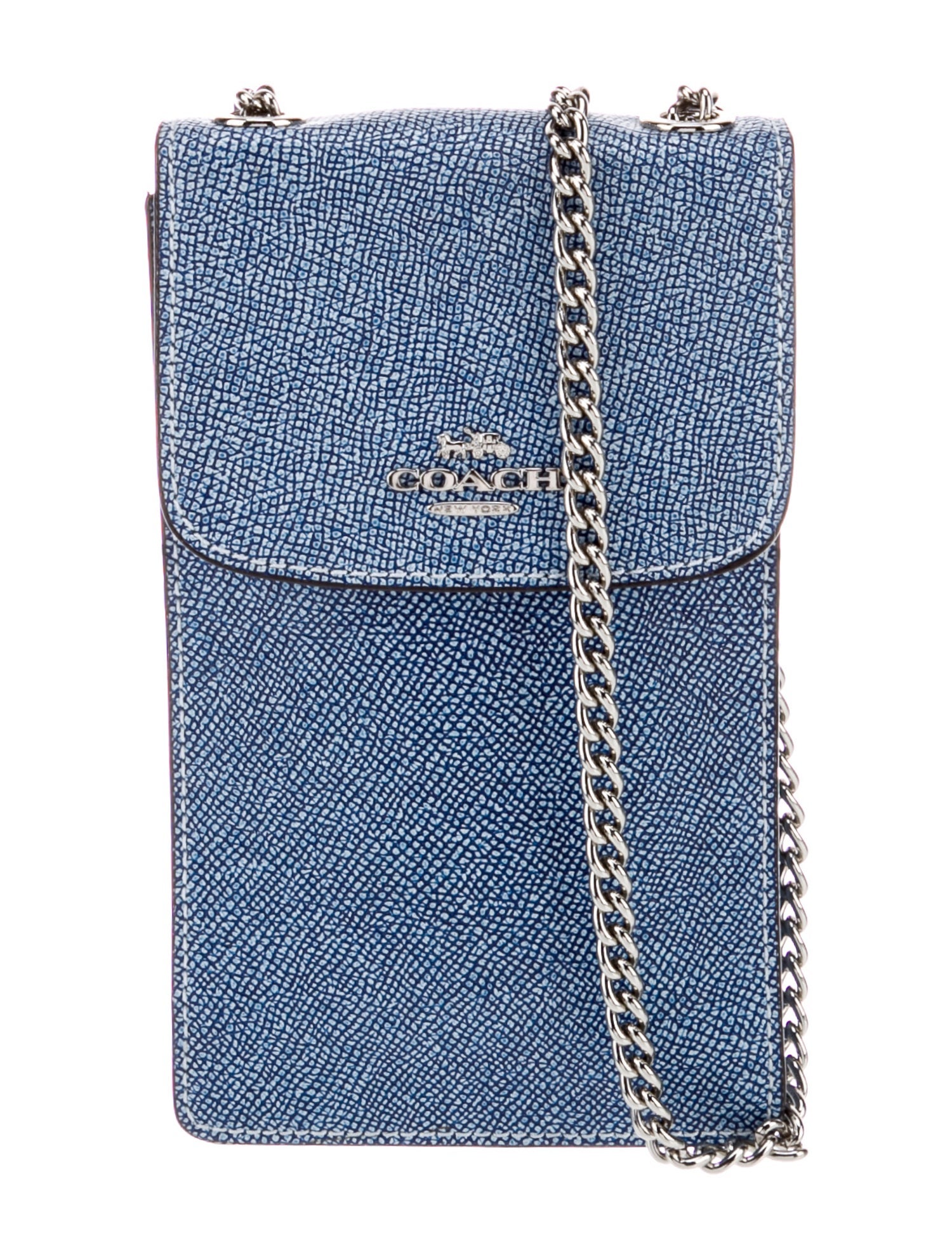 Coach Leather Backpack - Blue Mini Bags, Handbags - CCH52523 | The RealReal