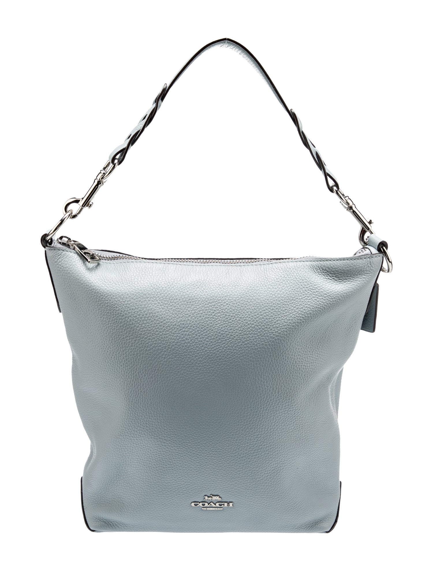 Coach Leather Shoulder Bag - Blue Shoulder Bags, Handbags - CCH52575 ...