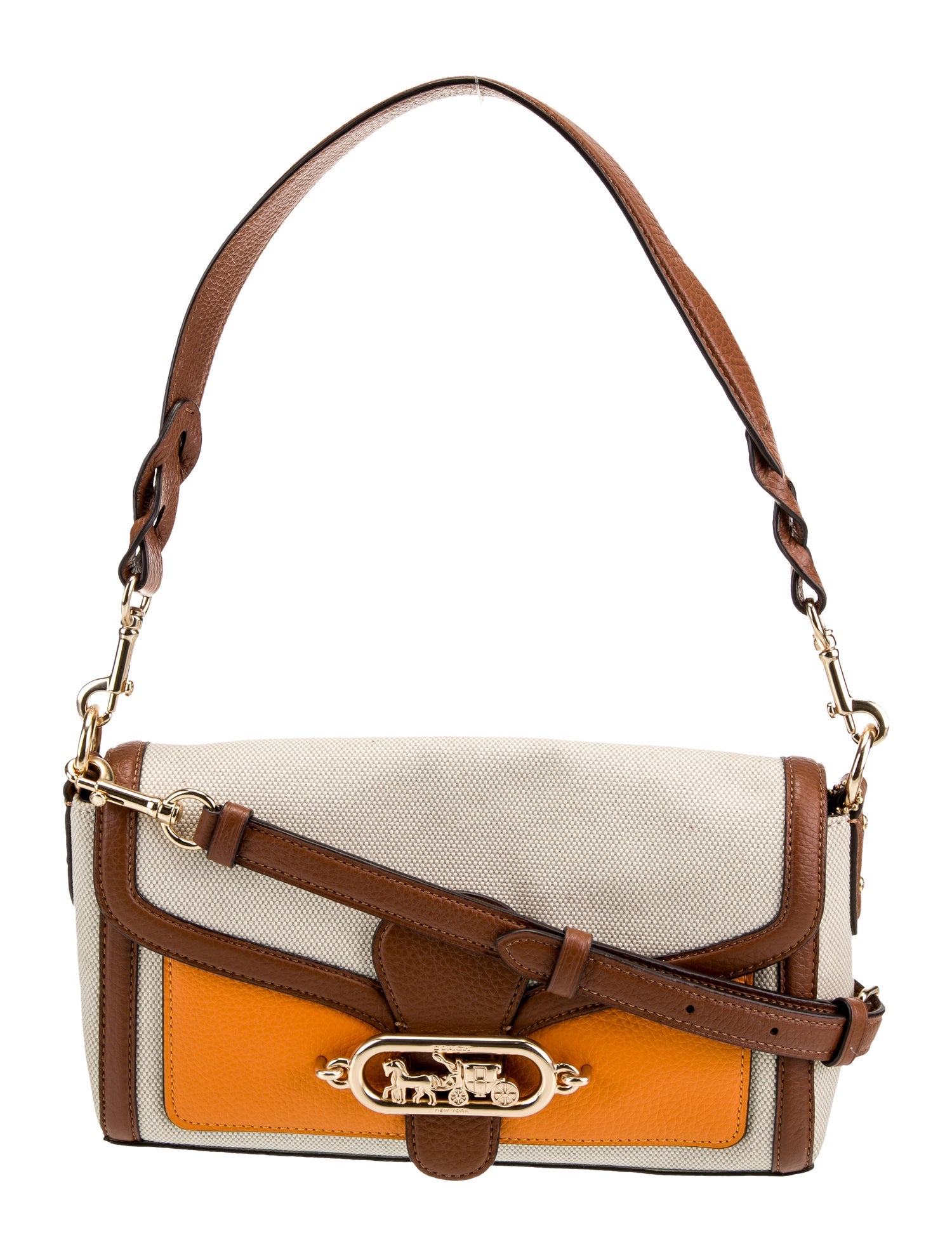 Coach Signature Shoulder Bag - Neutrals Shoulder Bags, Handbags ...