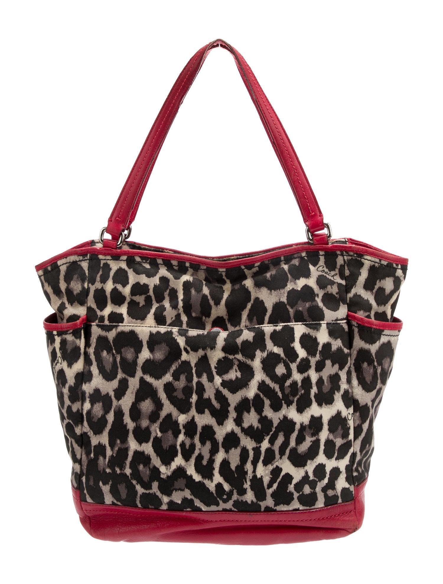 Coach Canvas Tote - Grey Totes, Handbags - CCH53330 | The RealReal