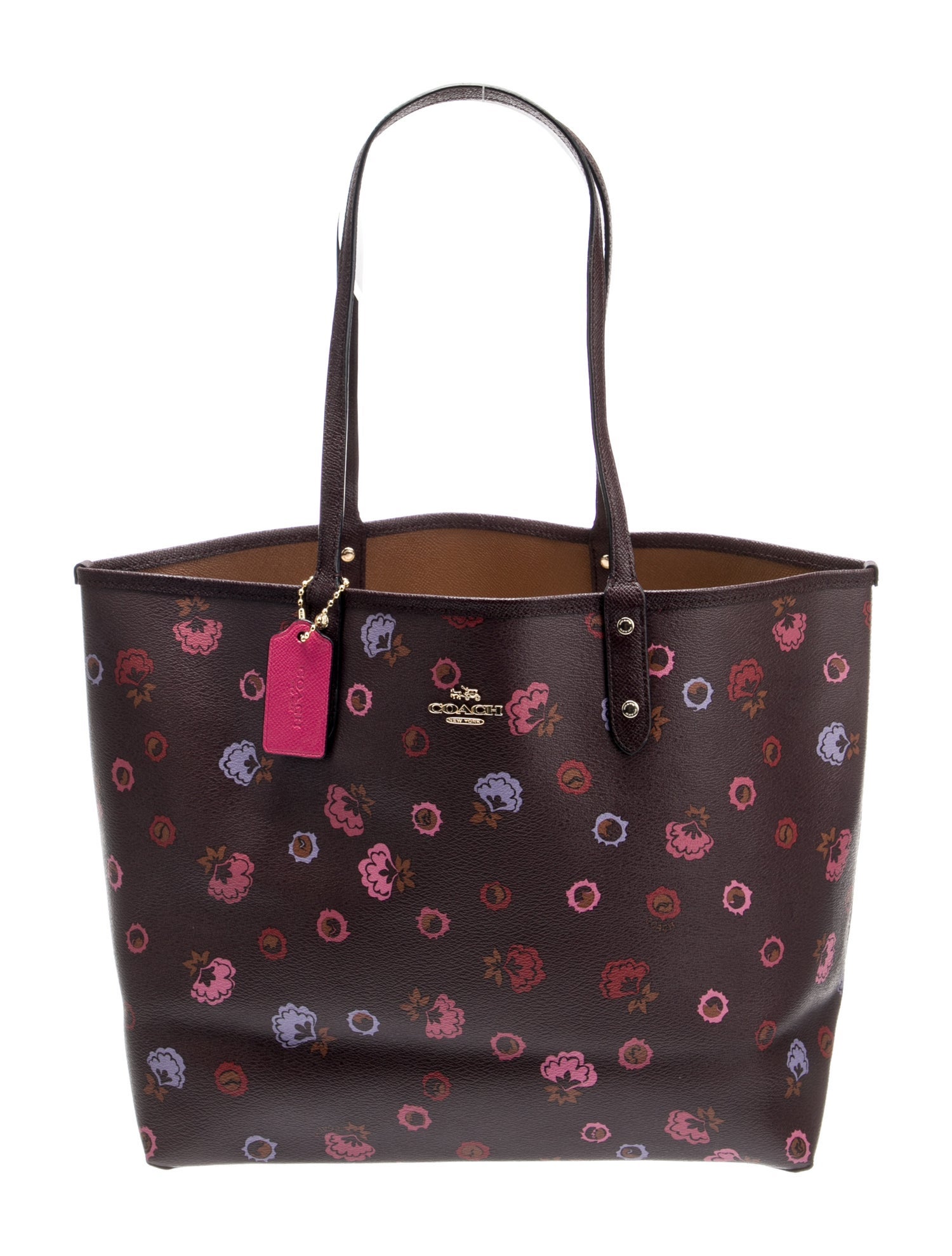 Coach Tote - Burgundy Totes, Handbags - CCH54196 | The RealReal