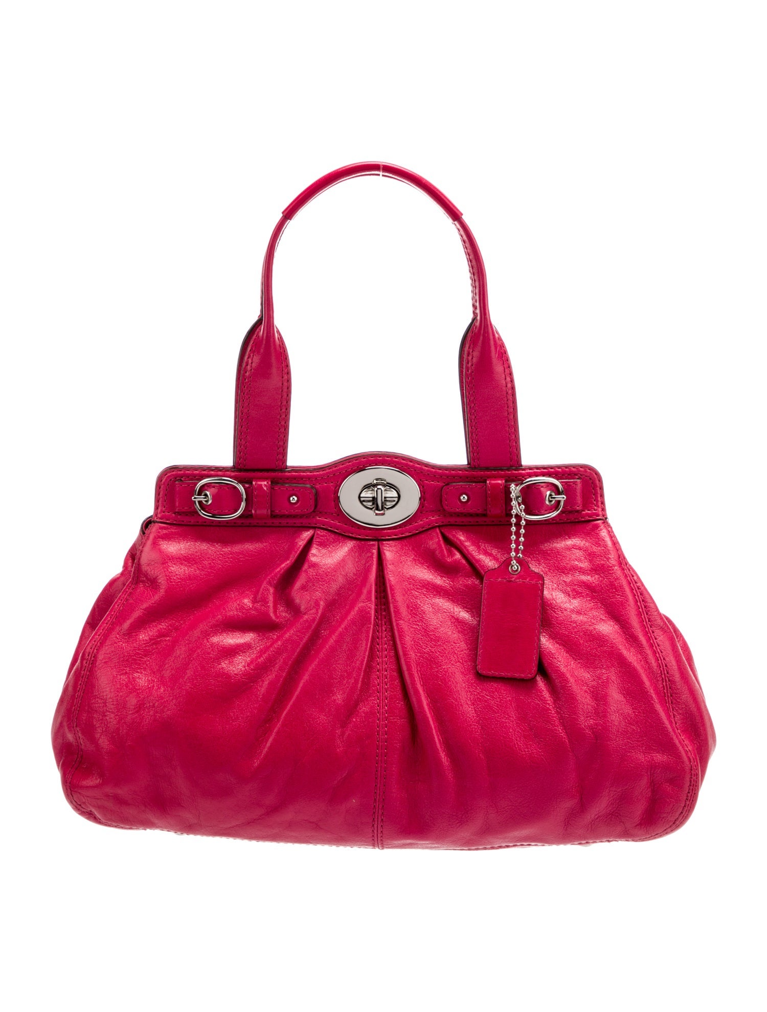 Coach Leather Shoulder Bag - Pink Shoulder Bags, Handbags - CCH54938 ...