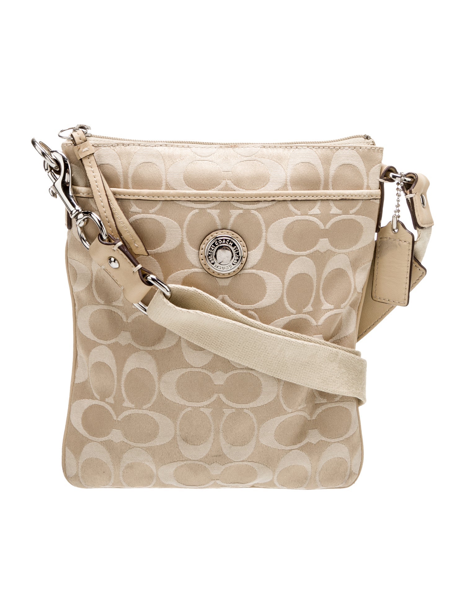 Coach Nylon Crossbody Bag - Neutrals Crossbody Bags, Handbags ...