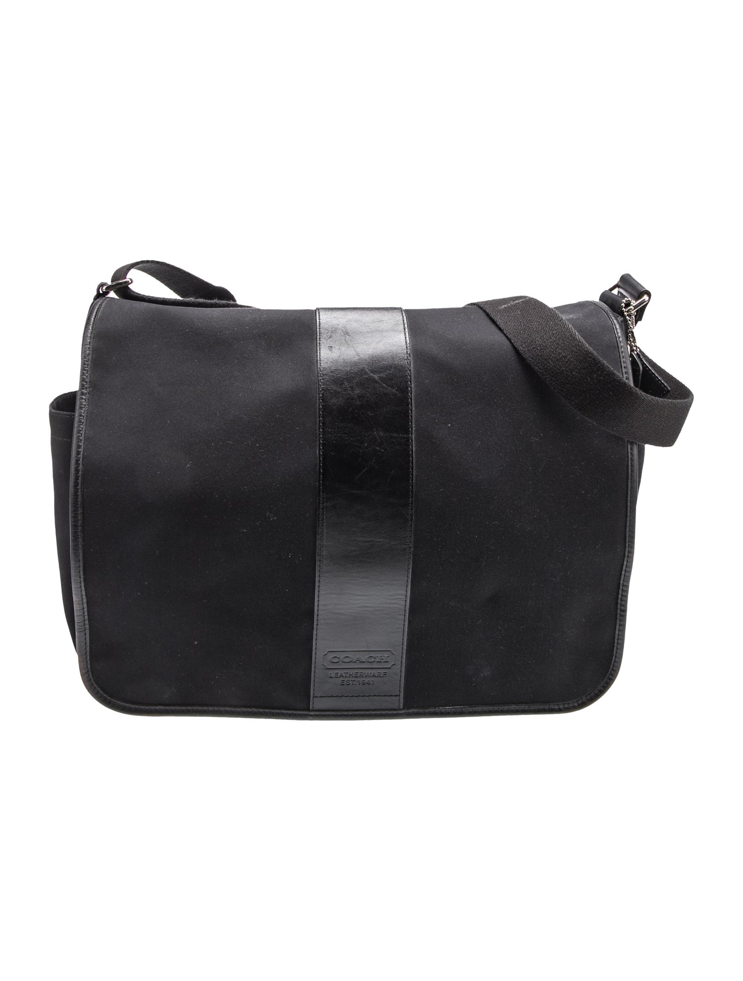 Coach Nylon Messenger Bag - Black Messenger Bags, Bags - CCH57446 | The ...