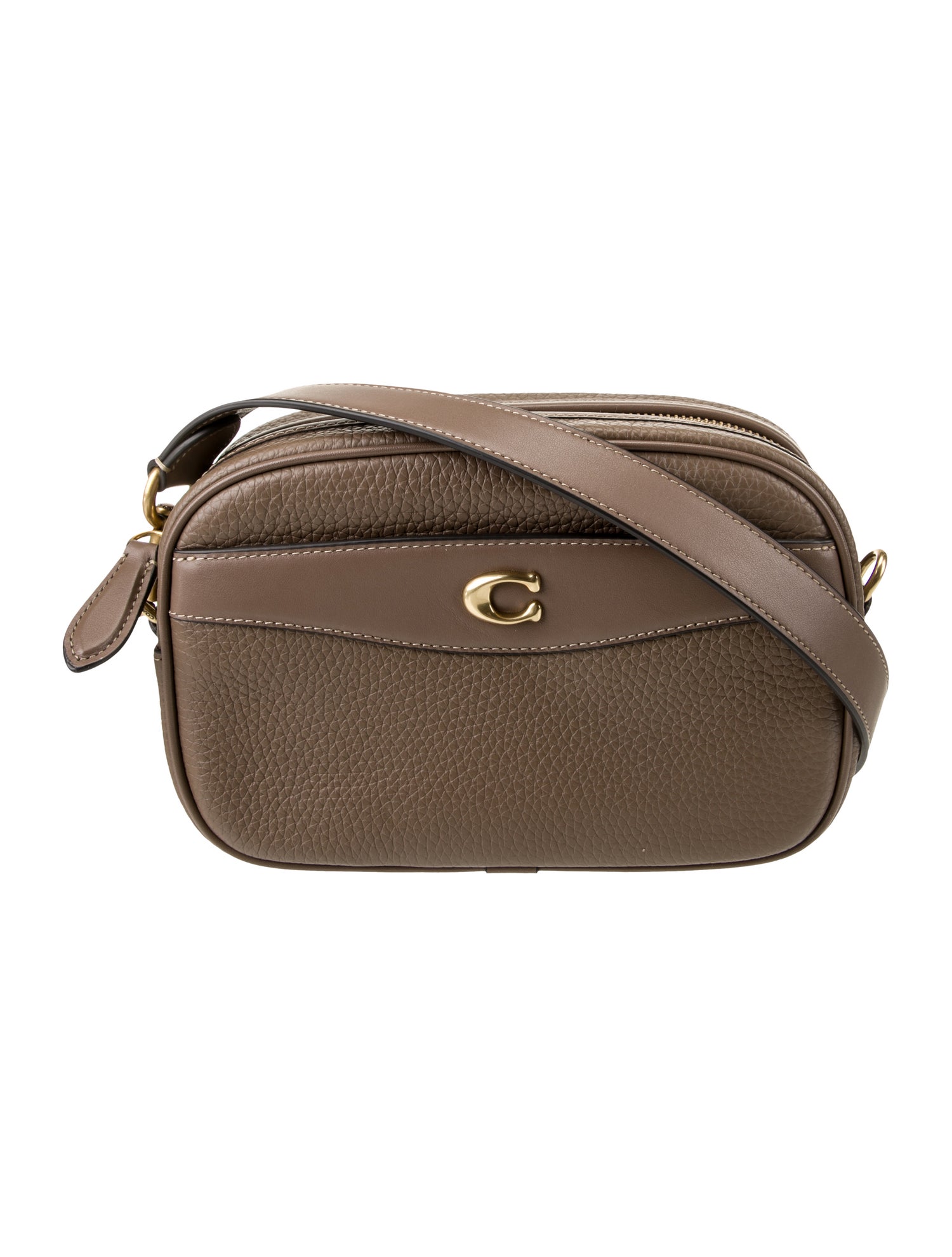 Coach Leather Crossbody Bag - Brown Crossbody Bags, Handbags - CCH60189 ...