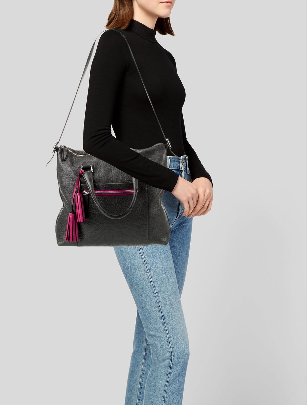 Coach Leather Messenger Bag - Grey Totes, Handbags - CCH60411 | The ...