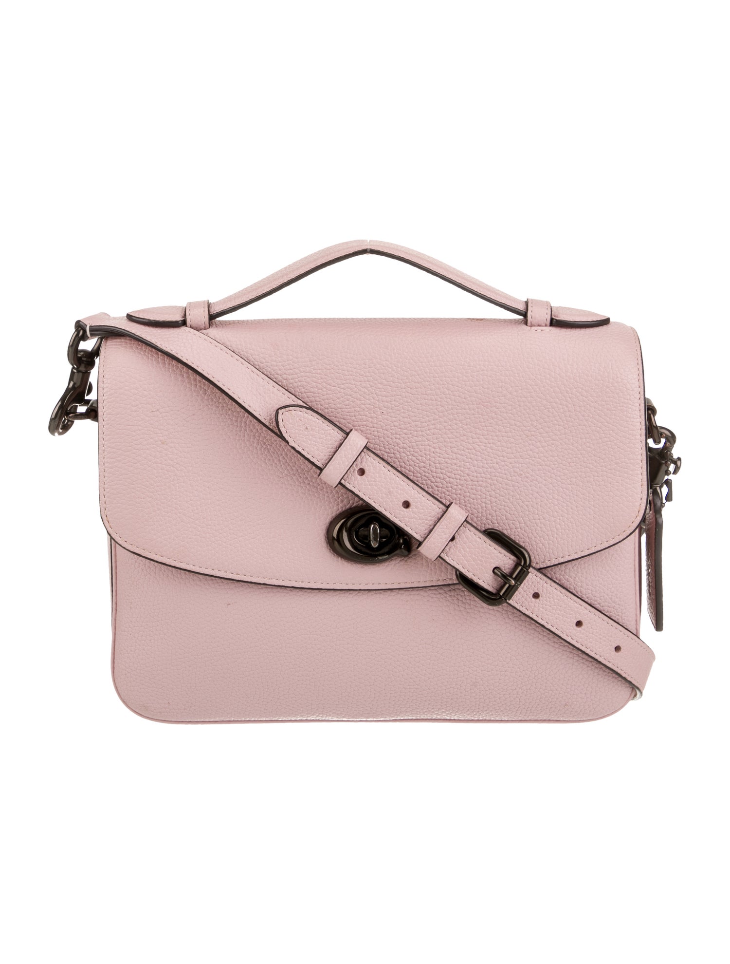 Coach Leather Crossbody Bag - Pink Crossbody Bags, Handbags - CCH60614 ...