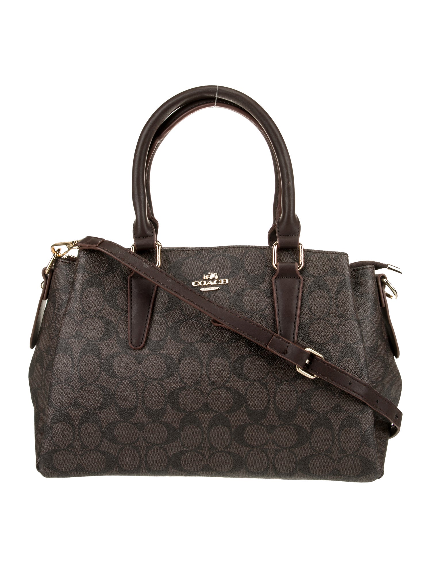 Coach Top Handle Bag - Brown Handle Bags, Handbags - CCH60639 | The ...