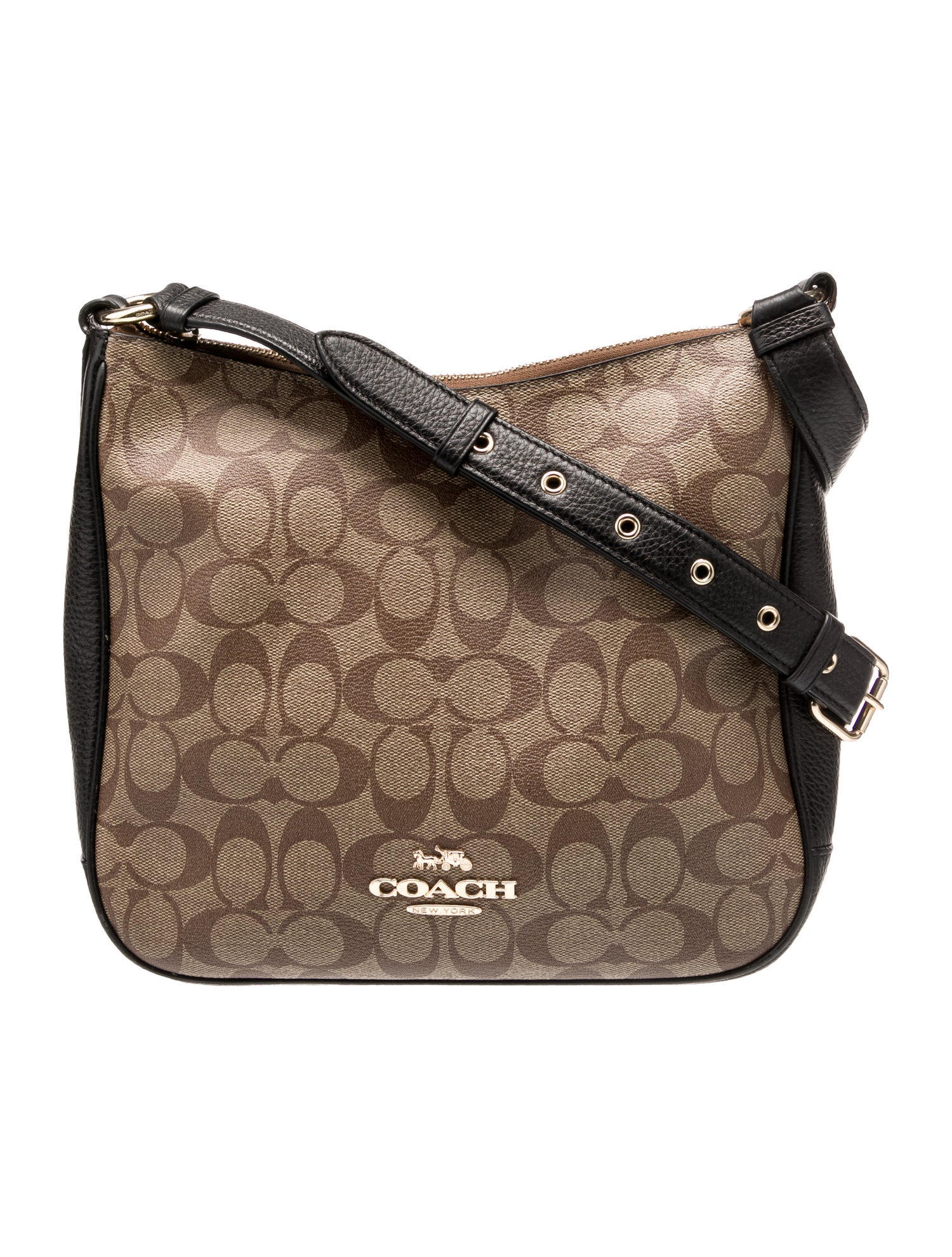 Coach 1941 Canvas Leather-Trimmed Bag - Neutrals Crossbody Bags ...