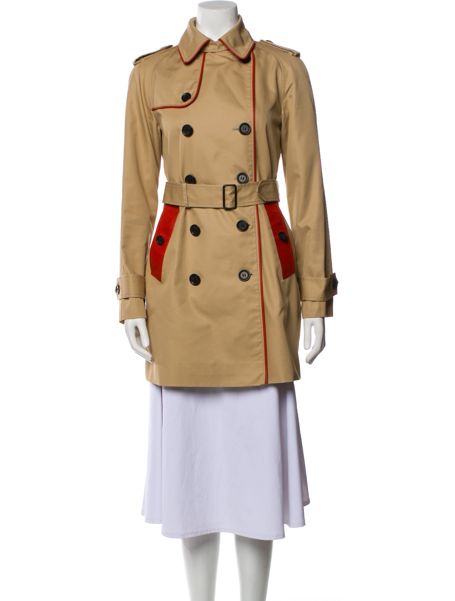 Coach Trench Coat - Green Coats, Clothing - CCH60705 | The RealReal
