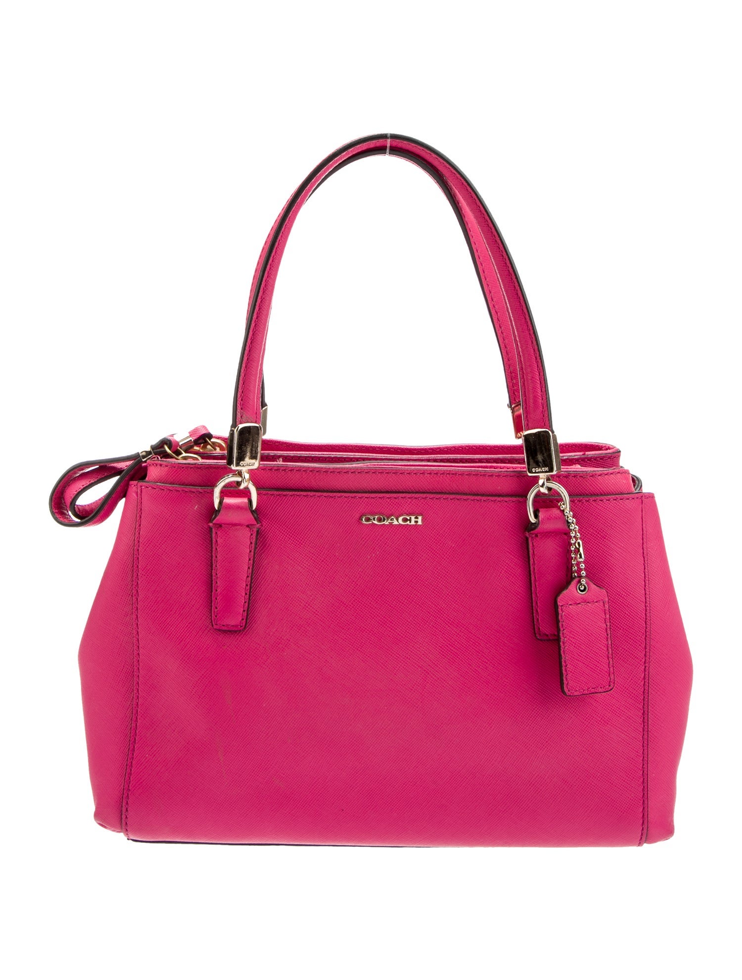 Coach Leather Shoulder Bag - Pink Totes, Handbags - CCH61302 | The RealReal