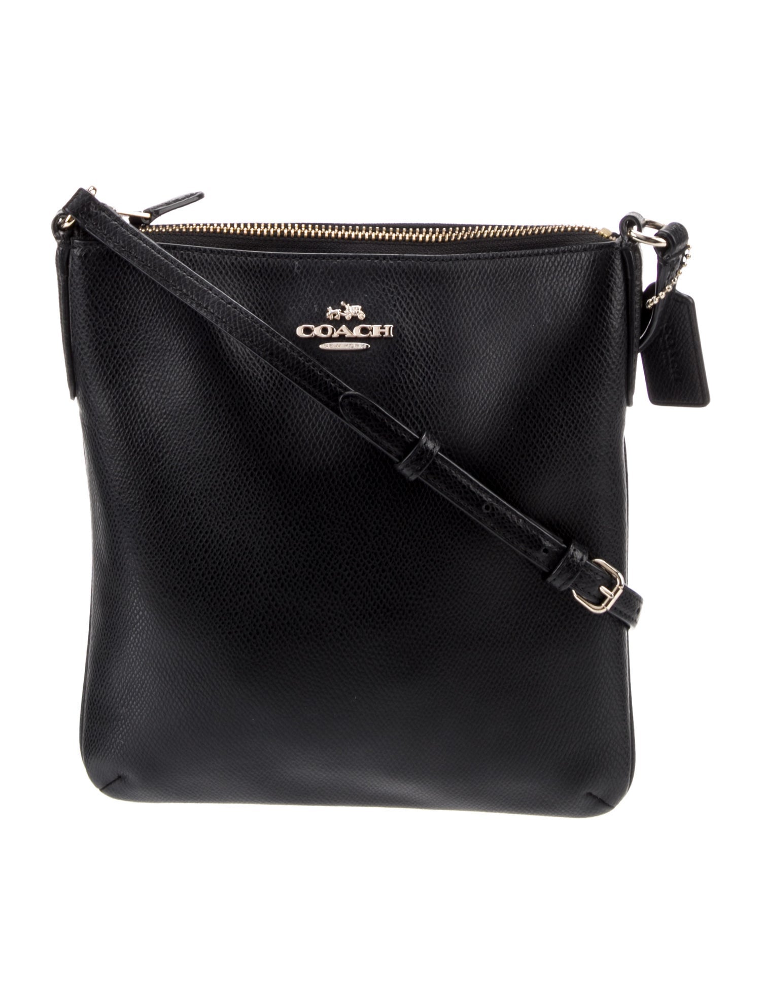 Coach Leather Crossbody Bag - Black Crossbody Bags, Handbags - CCH61700 ...
