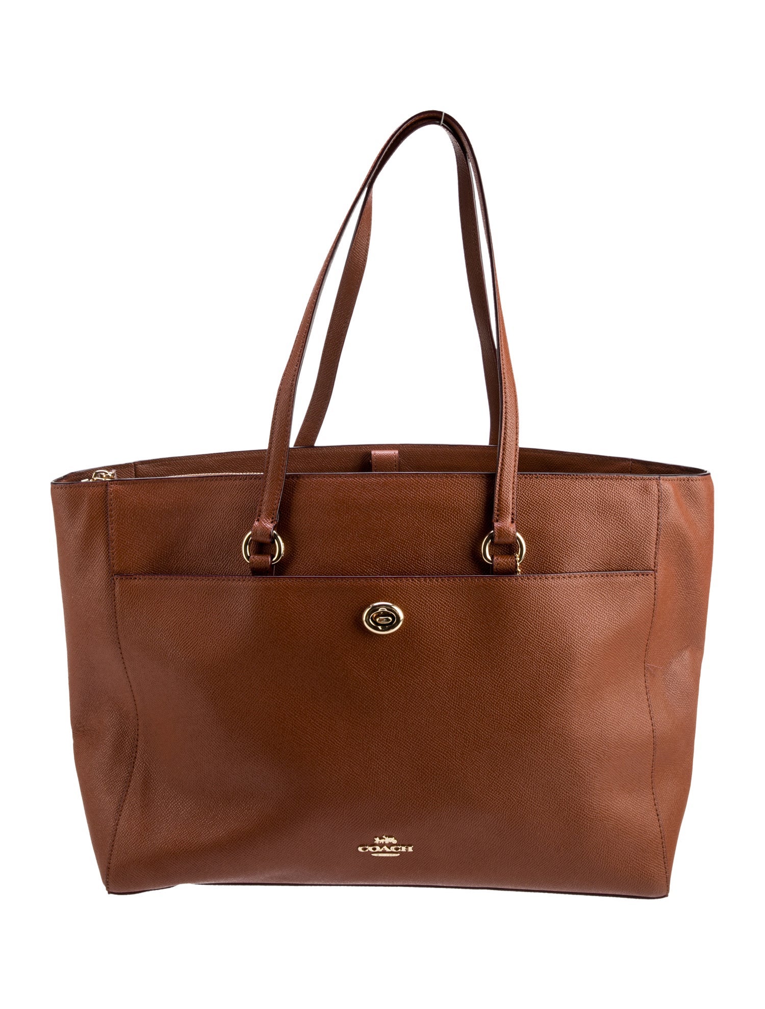 Coach Leather Shoulder Bag - Brown Shoulder Bags, Handbags - CCH62733 ...