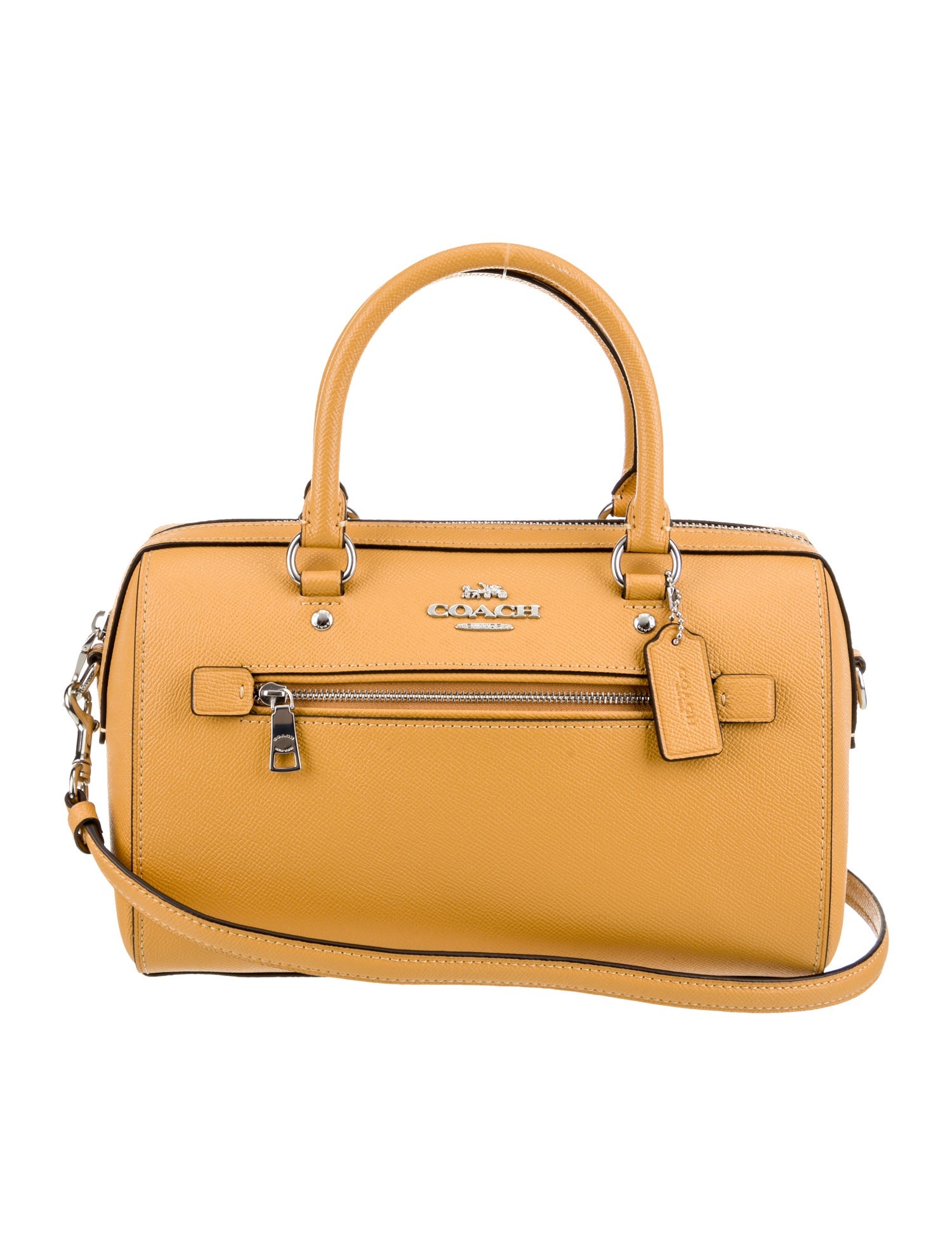 Coach Leather Top Handle Bag - Brown Handle Bags, Handbags - CCH64185 ...