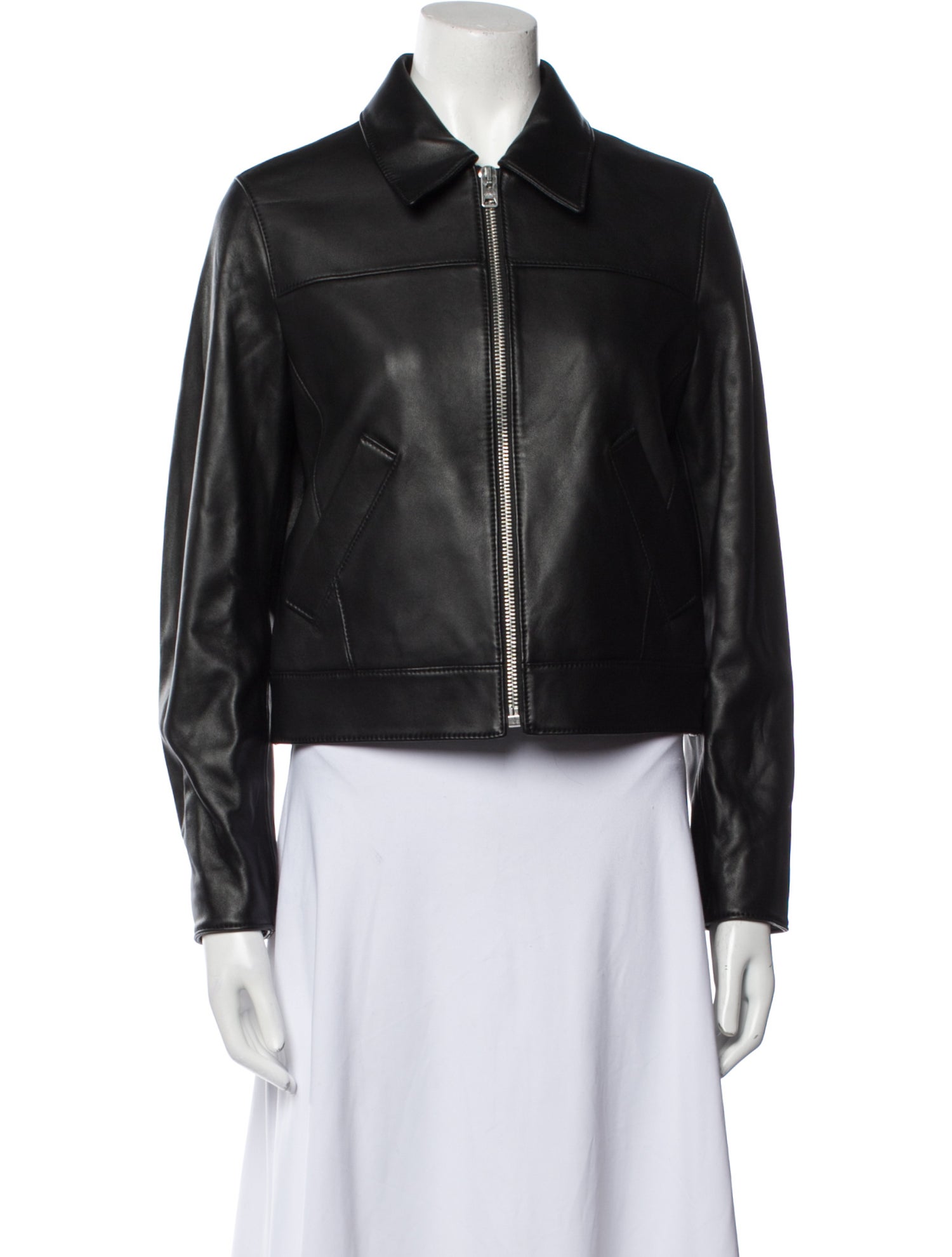 Coach Leather Jacket - Black Jackets, Clothing - CCH65241 | The RealReal