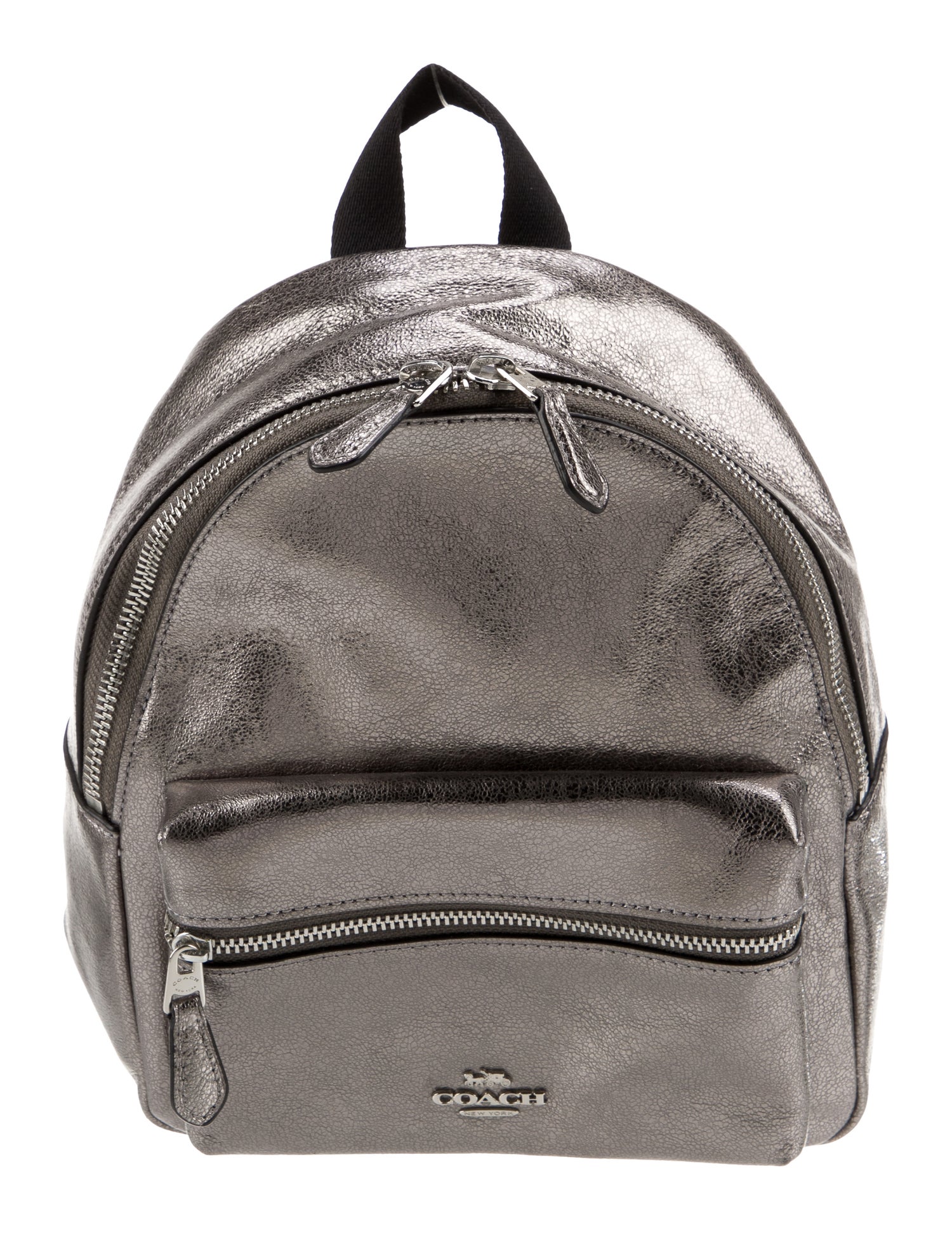 Coach Leather Backpack - Metallic Backpacks, Handbags - CCH65718 | The ...
