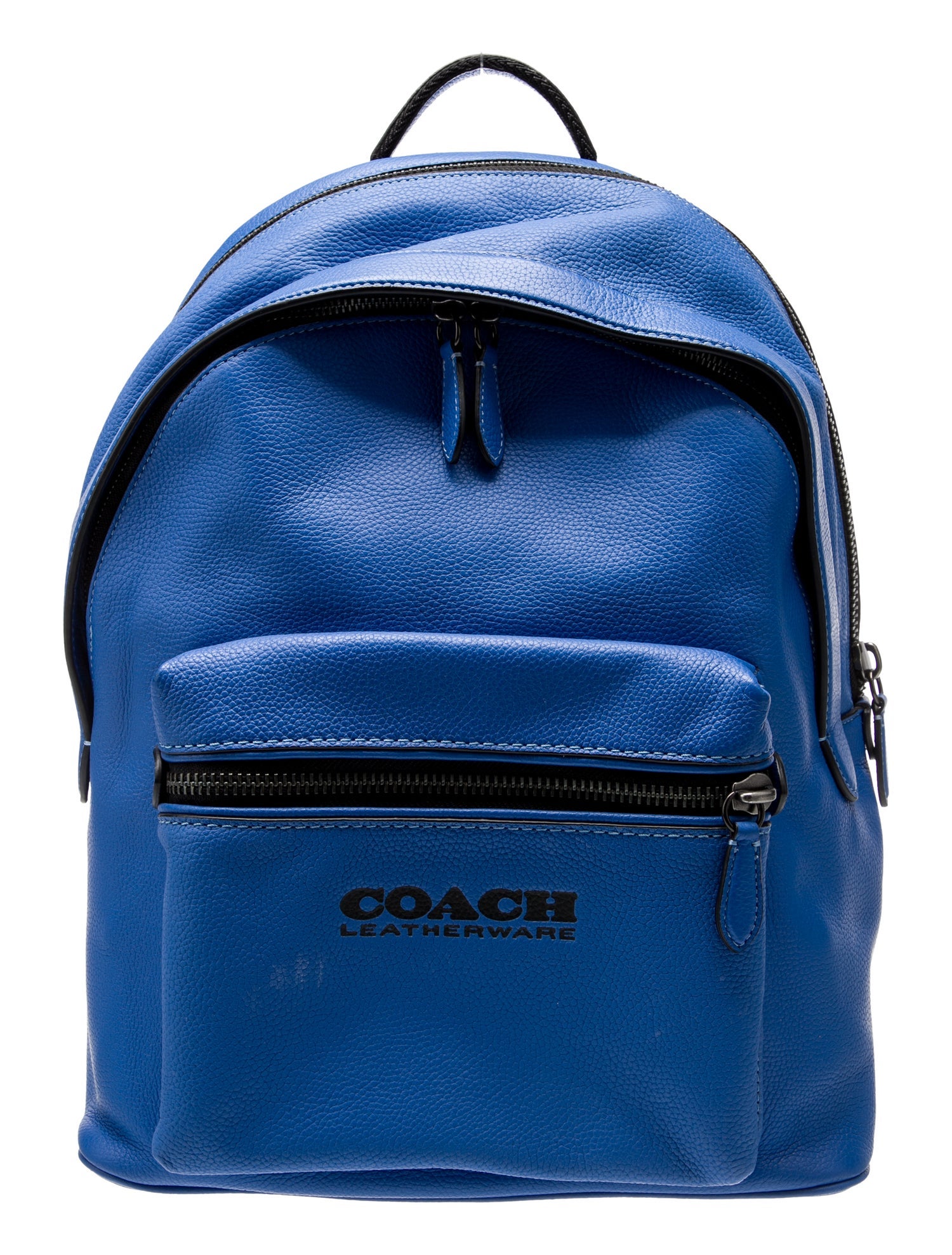 Coach Leather Backpack - Blue Backpacks, Handbags - CCH66929 | The RealReal