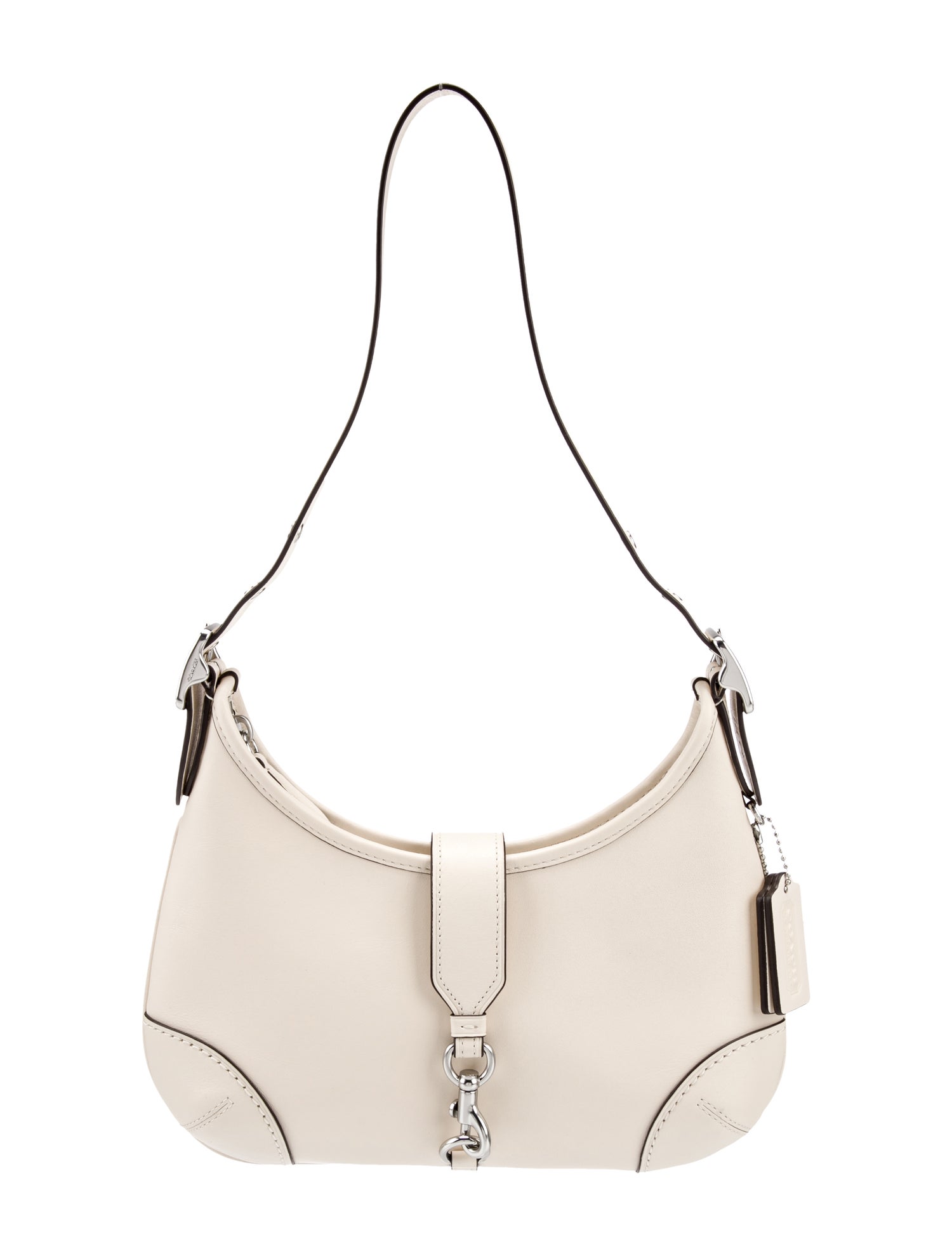 Coach Leather Shoulder Bag - Neutrals Shoulder Bags, Handbags ...