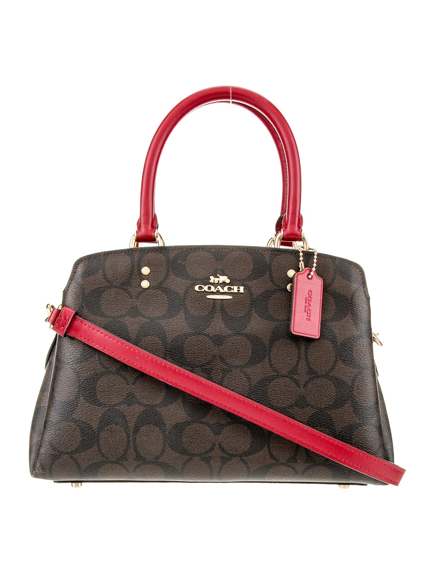 Coach Top Handle Bag - Brown Handle Bags, Handbags - CCH67231 | The ...