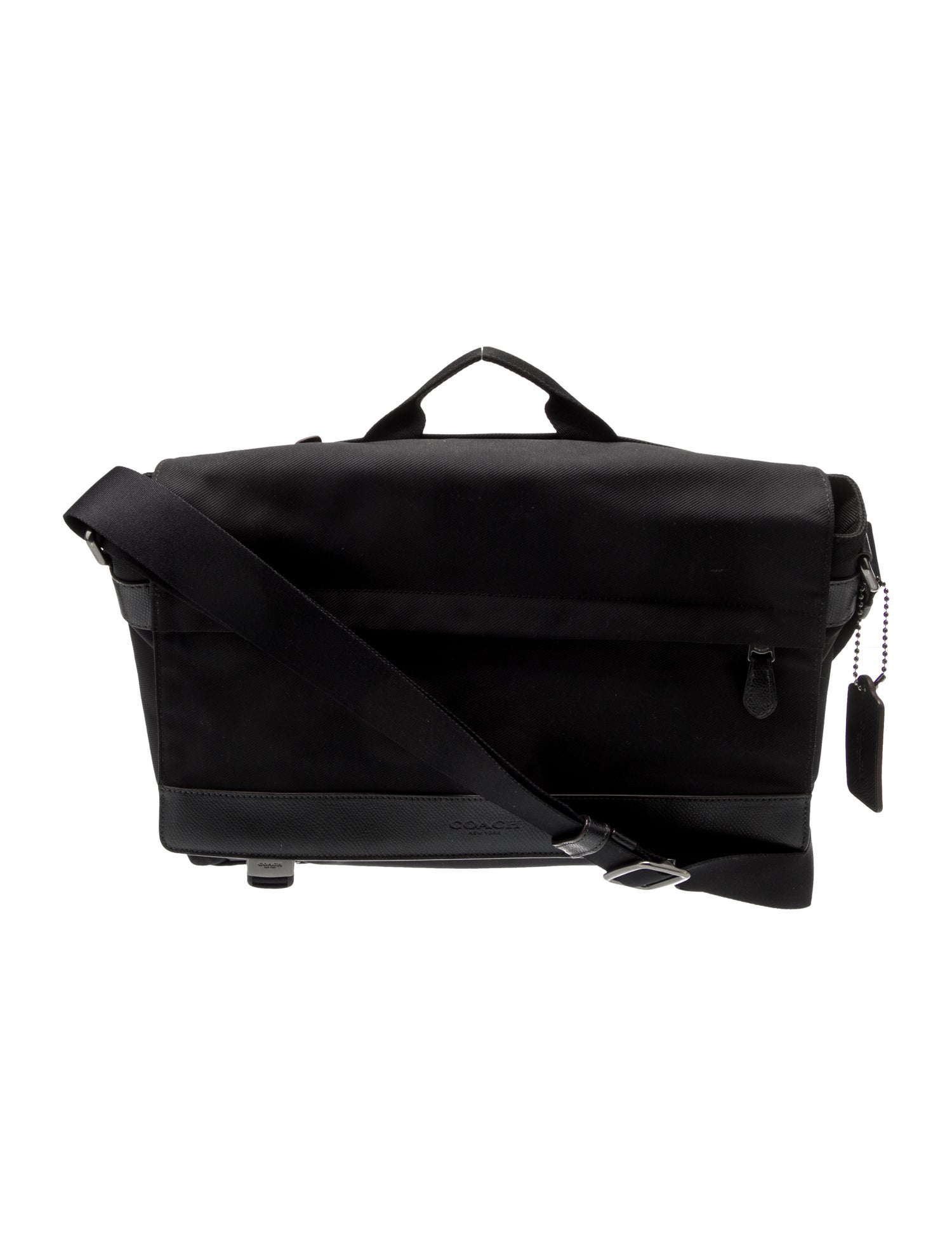 Coach Leather Weekender Bag - Black Crossbody Bags, Handbags - CCH67442 ...