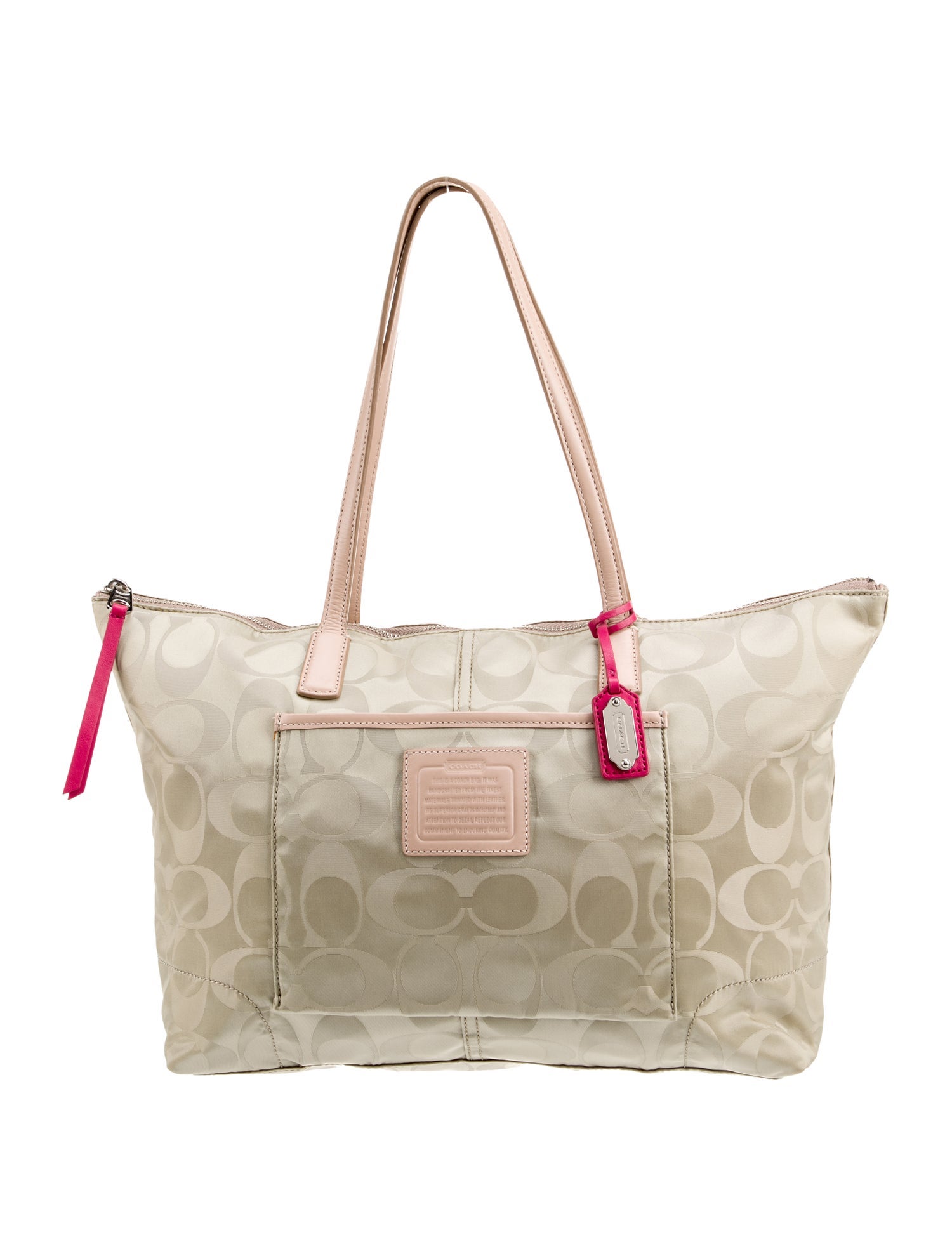 Coach Nylon Tote - Neutrals Totes, Handbags - CCH67486 | The RealReal