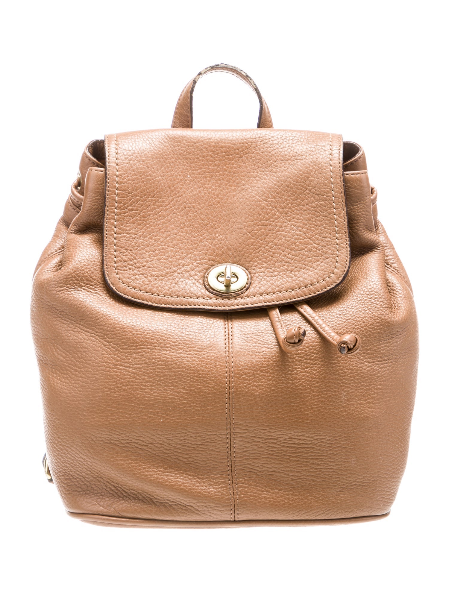 Coach Leather Backpack - Brown Backpacks, Handbags - CCH69424 | The ...