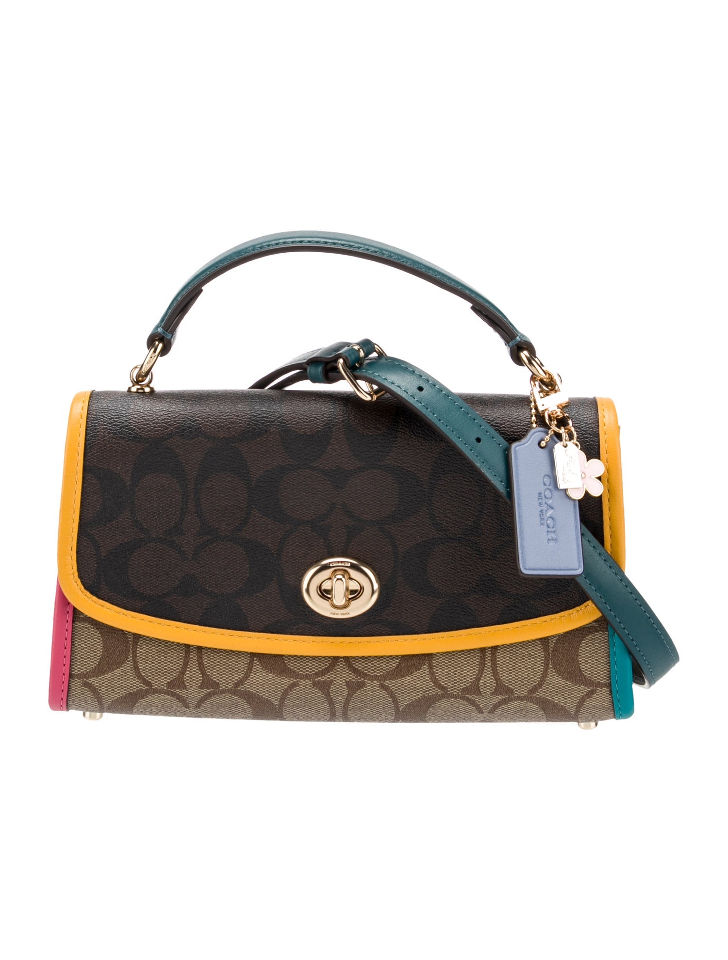 Coach Top Handle Bag w/ Tags - Brown Handle Bags, Handbags - CCH69941 ...