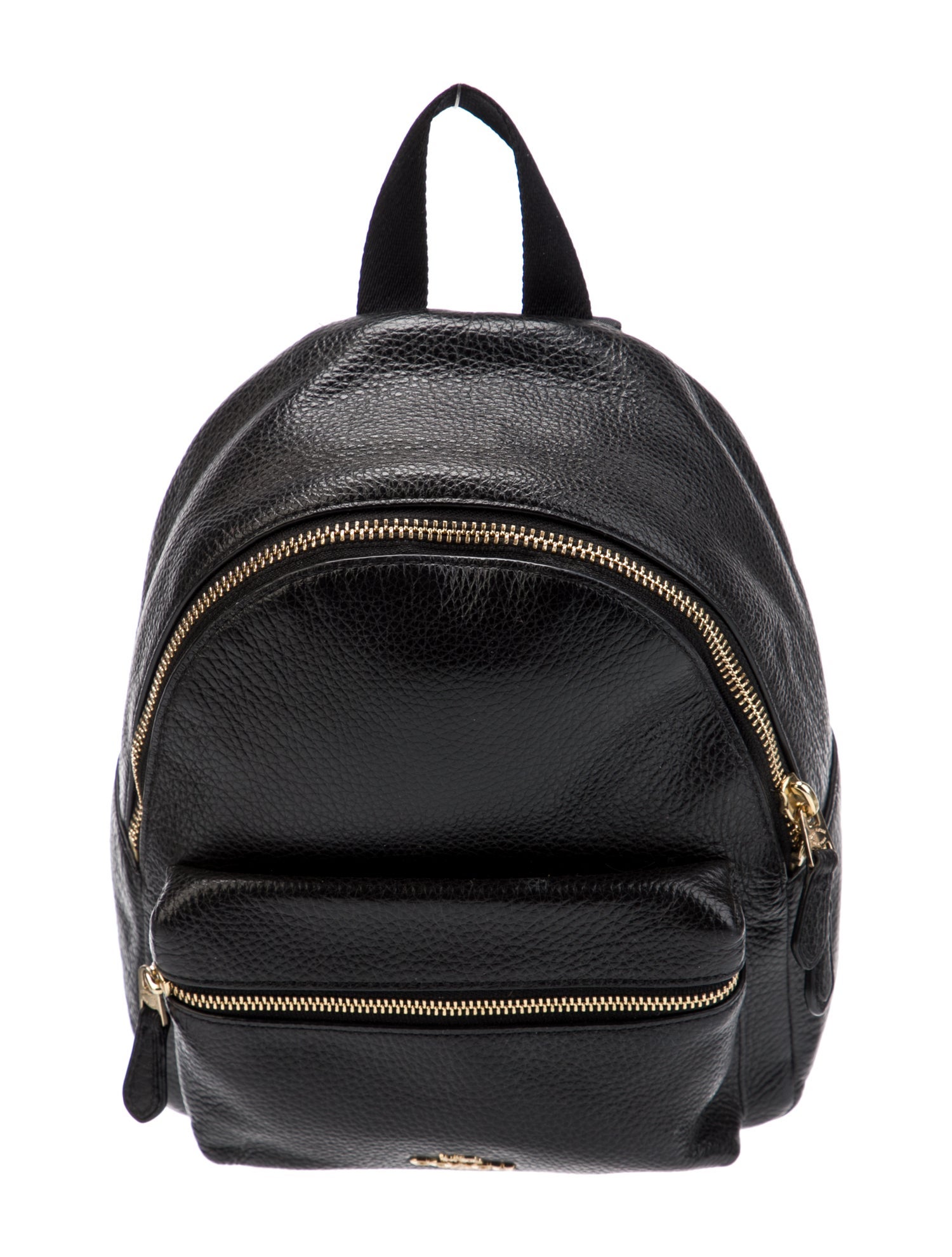Coach Leather Backpack - Black Backpacks, Handbags - CCH72231 | The ...