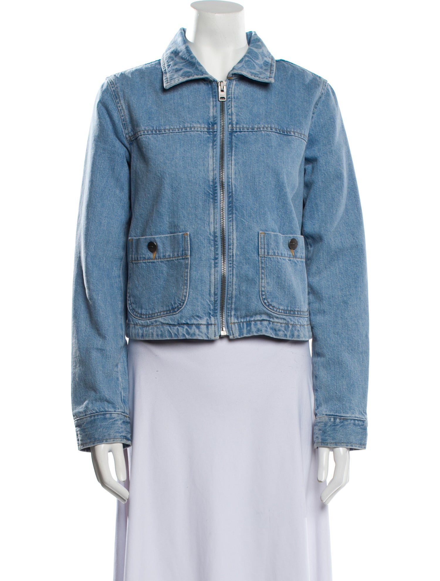 Coach Denim Jacket - Blue Jackets, Clothing - CCH72638 | The RealReal