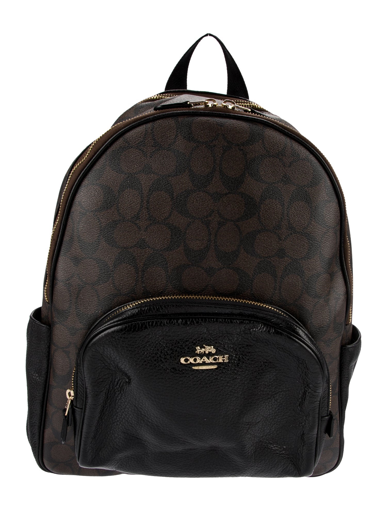 Coach Leather Backpack - Brown Backpacks, Handbags - CCH73002 | The ...