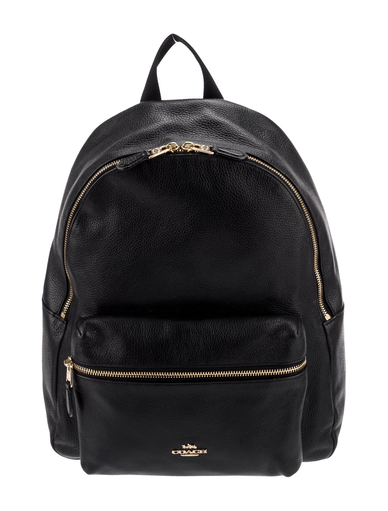 Coach Leather Backpack - Black Backpacks, Handbags - CCH73007 | The ...