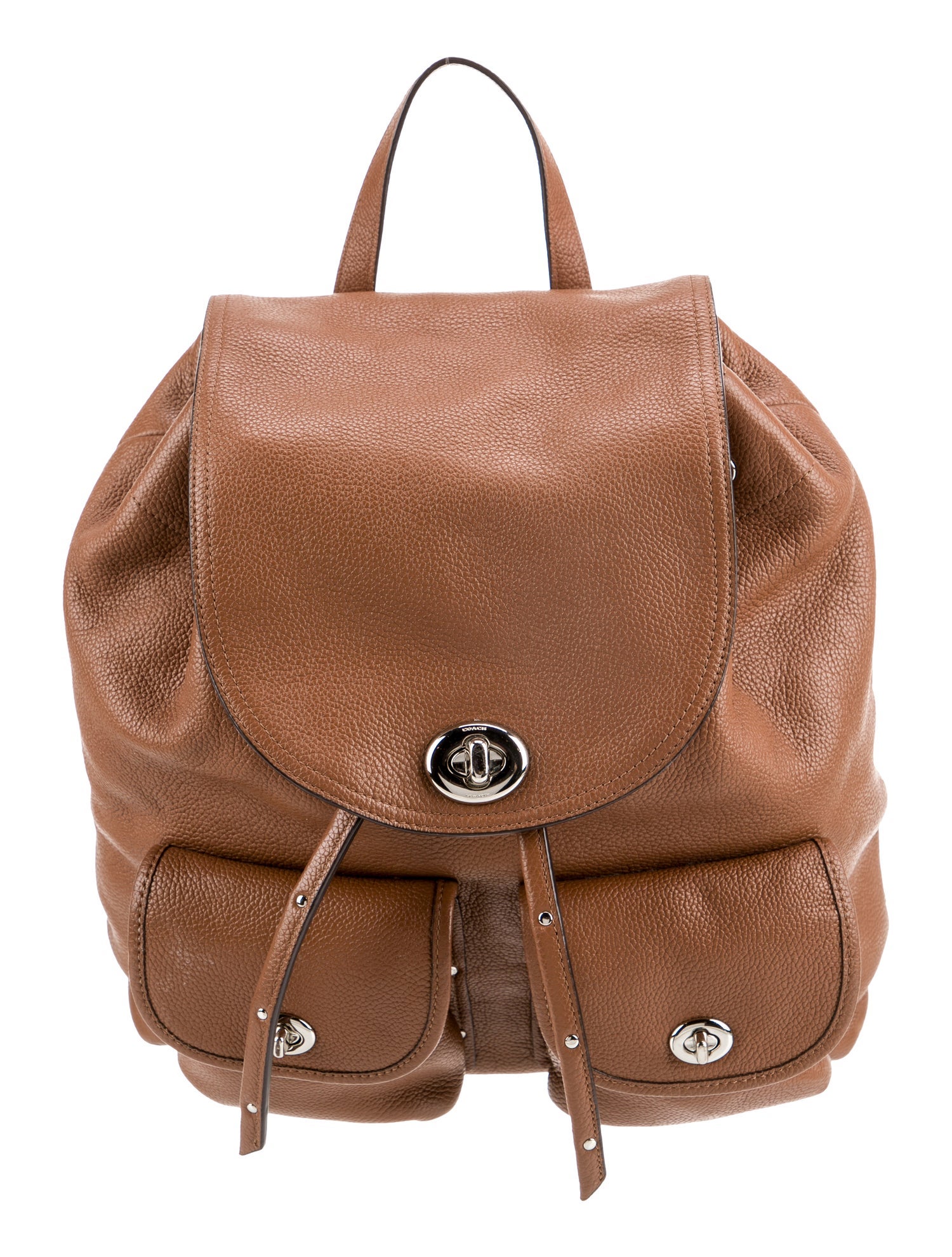 Coach Leather Backpack - Brown Backpacks, Handbags - CCH73554 | The ...