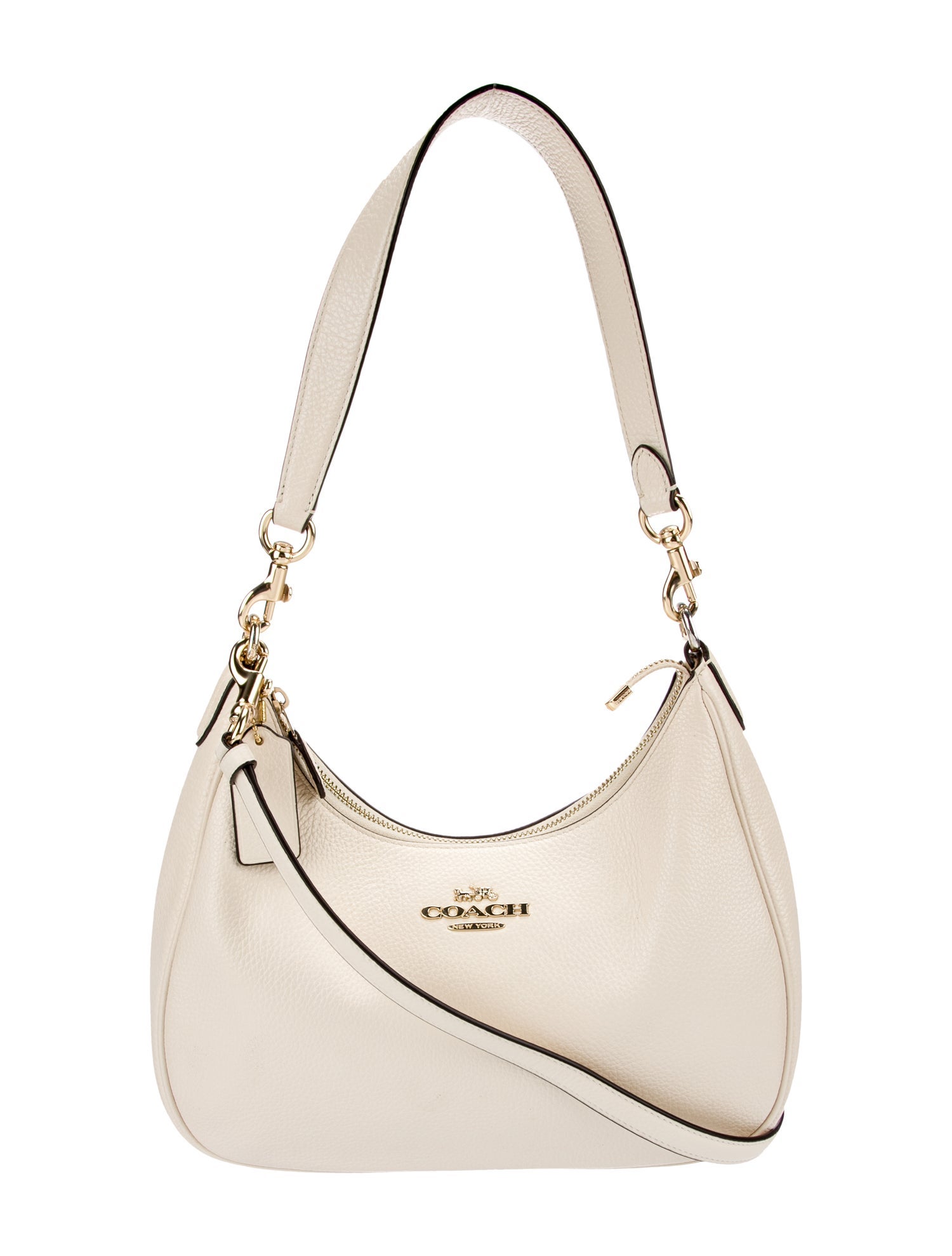 Coach Leather Shoulder Bag - Neutrals Shoulder Bags, Handbags ...