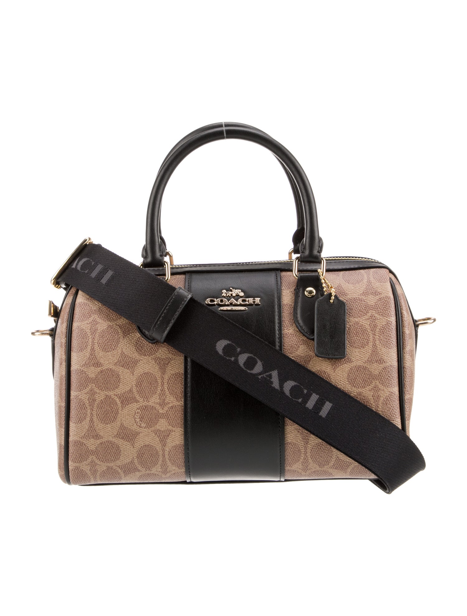Coach Top Handle Bag w/ Tags - Brown Handle Bags, Handbags - CCH75428 ...