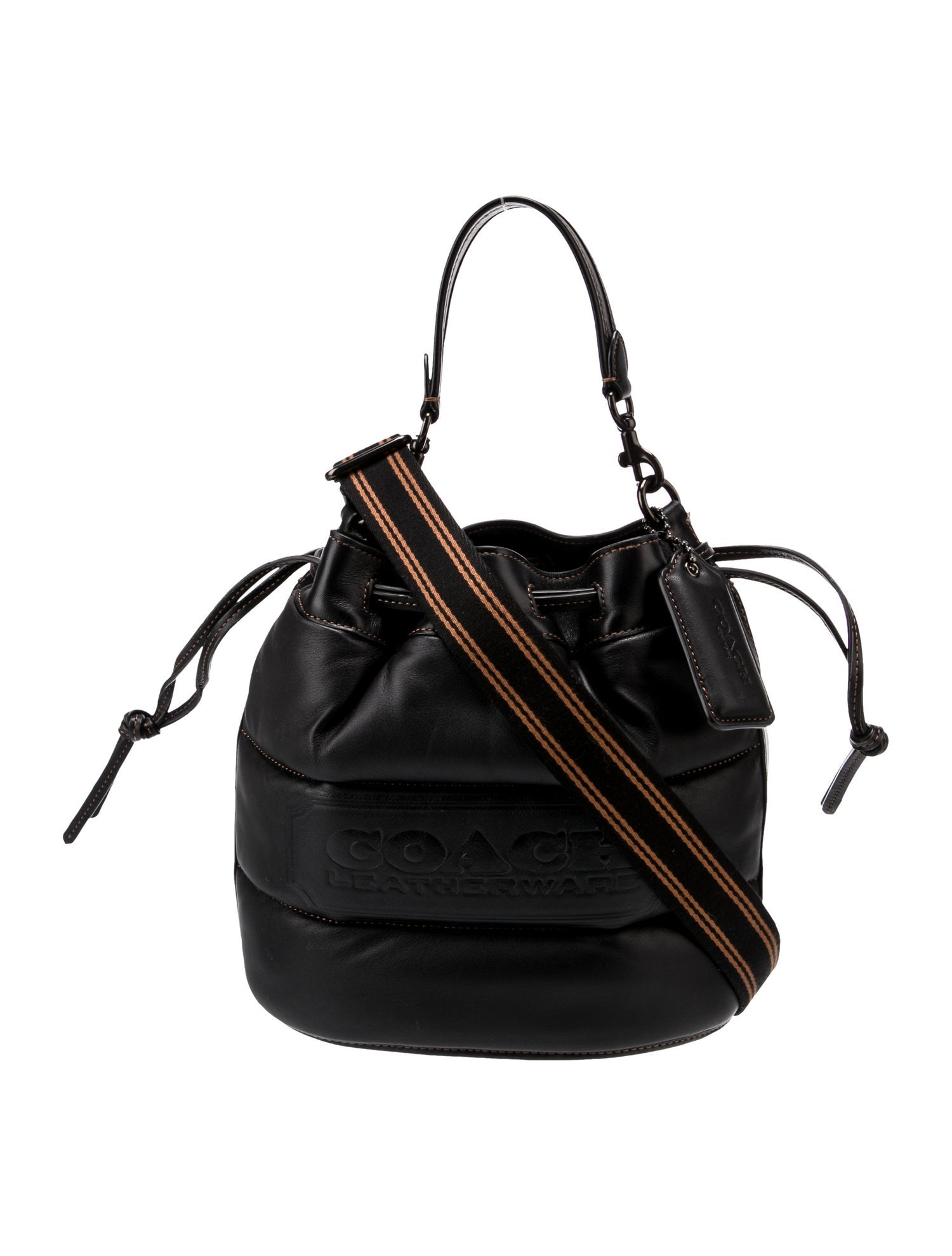 Coach Leather Bucket Bag - Red Bucket Bags, Handbags - CCH64647 | The ...