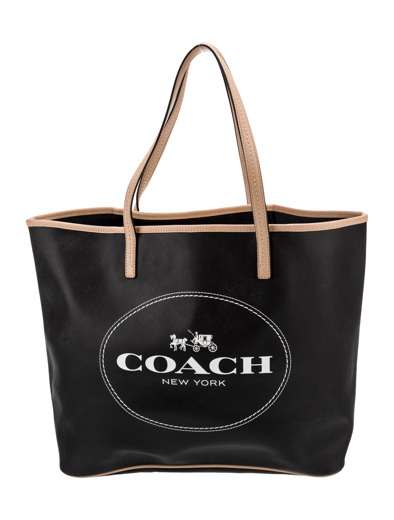 Coach Rubber Tote - Blue Totes, Handbags - CCH77002 | The RealReal