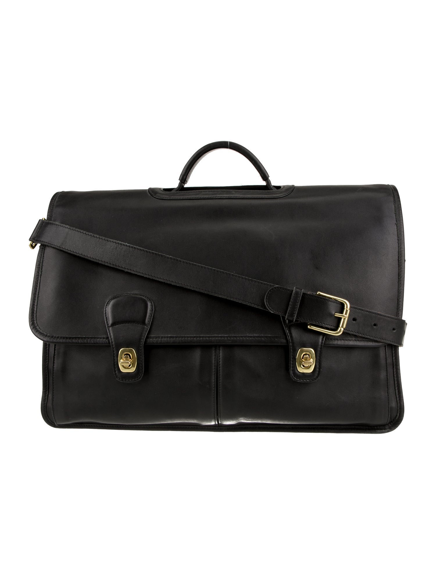 Coach Leather Briefcase - Black Briefcases, Bags - CCH78618 | The RealReal