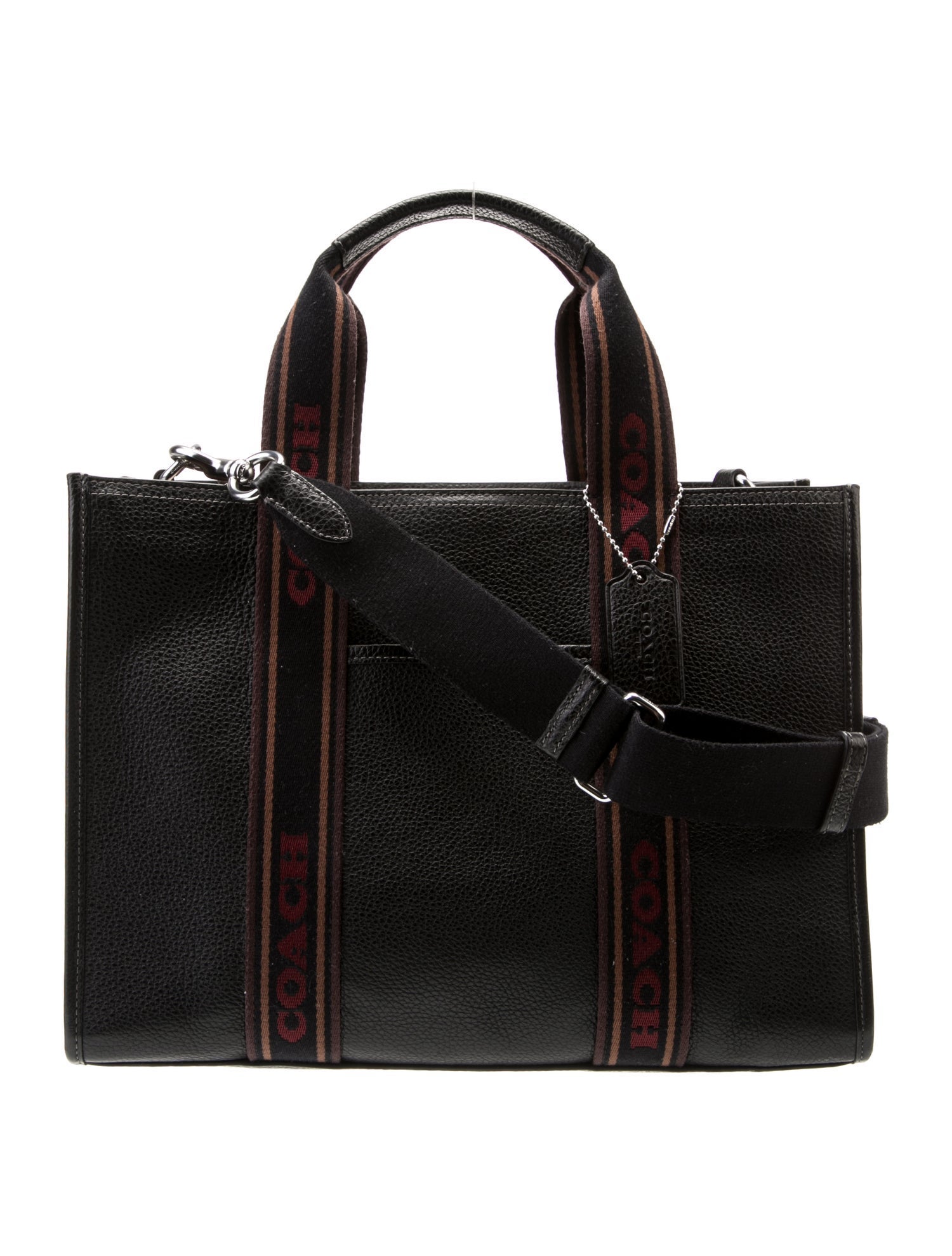 Coach Leather Briefcase - Black Totes, Handbags - CCH78929 | The RealReal